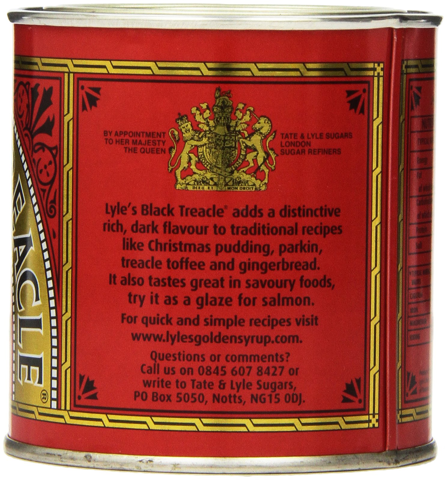 Tate & Lyle's Black Treacle 454 g- Buy Online in India at Desertcart ...