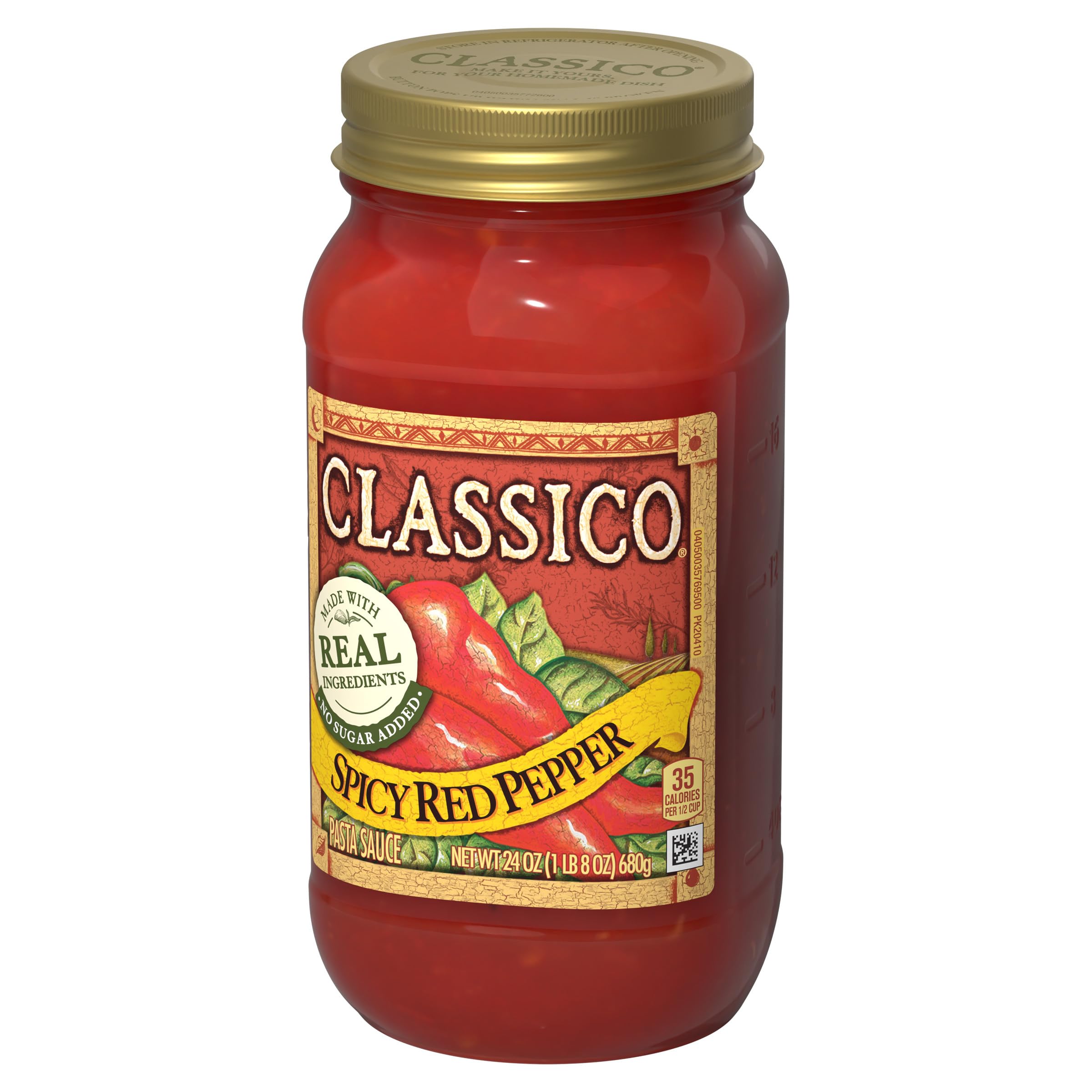 Snapklik.com : Classico, Spicy Red Pepper Pasta Sauce, 24 Oz