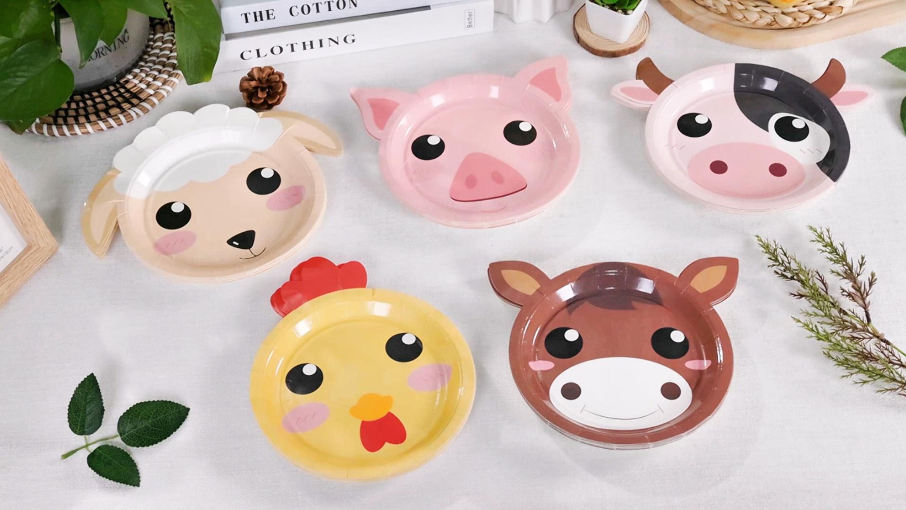 Animal Paper Plates