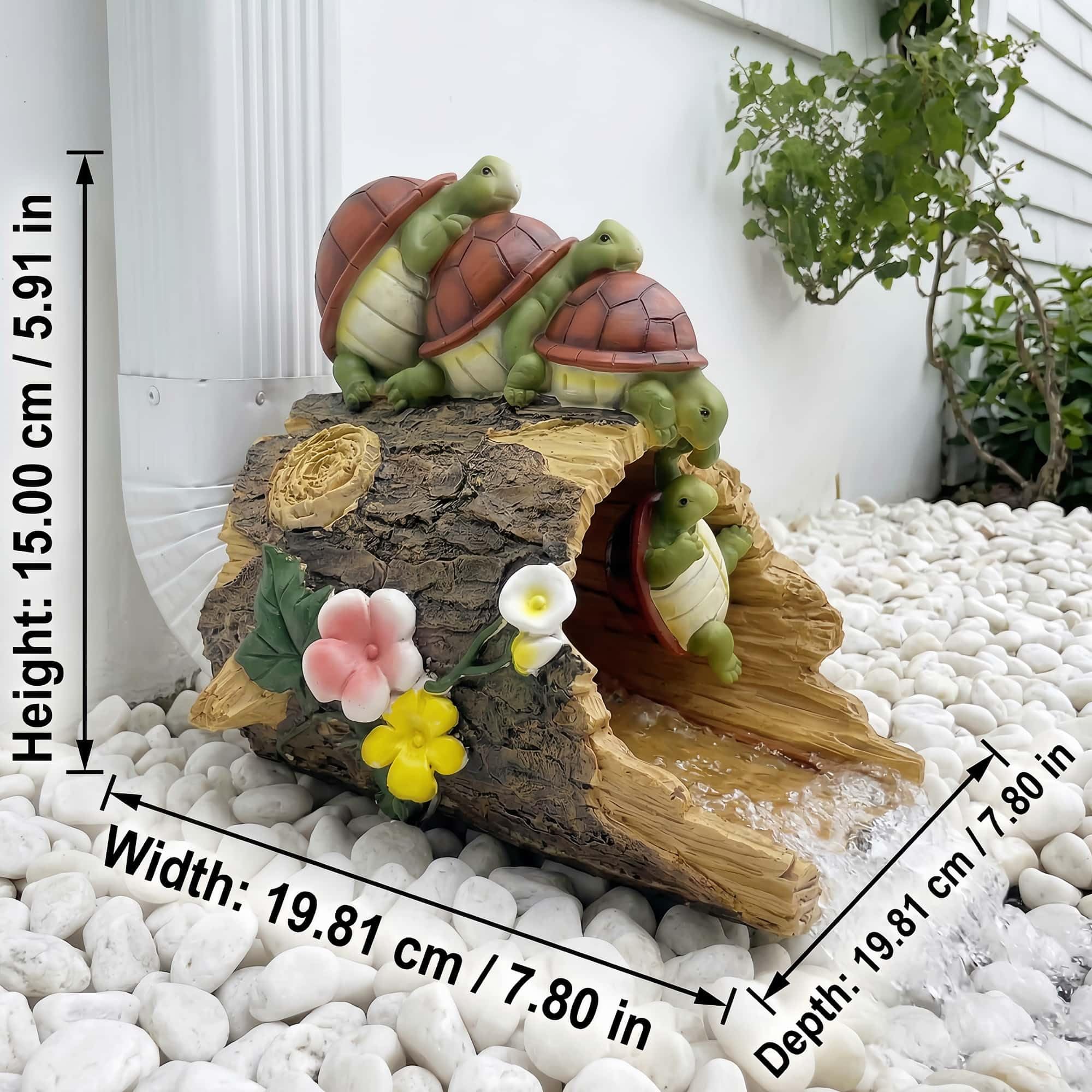 Snapklik.com : Euiroet Funny Turtle Gutter Downspout Extender Statue ...