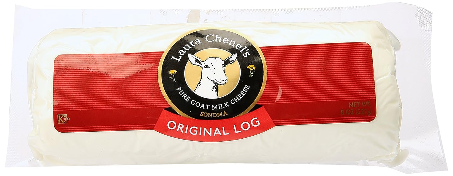 Amazon.com: Laura Chenel Chevre Goat Cheese Log, 8 oz : Grocery ...
