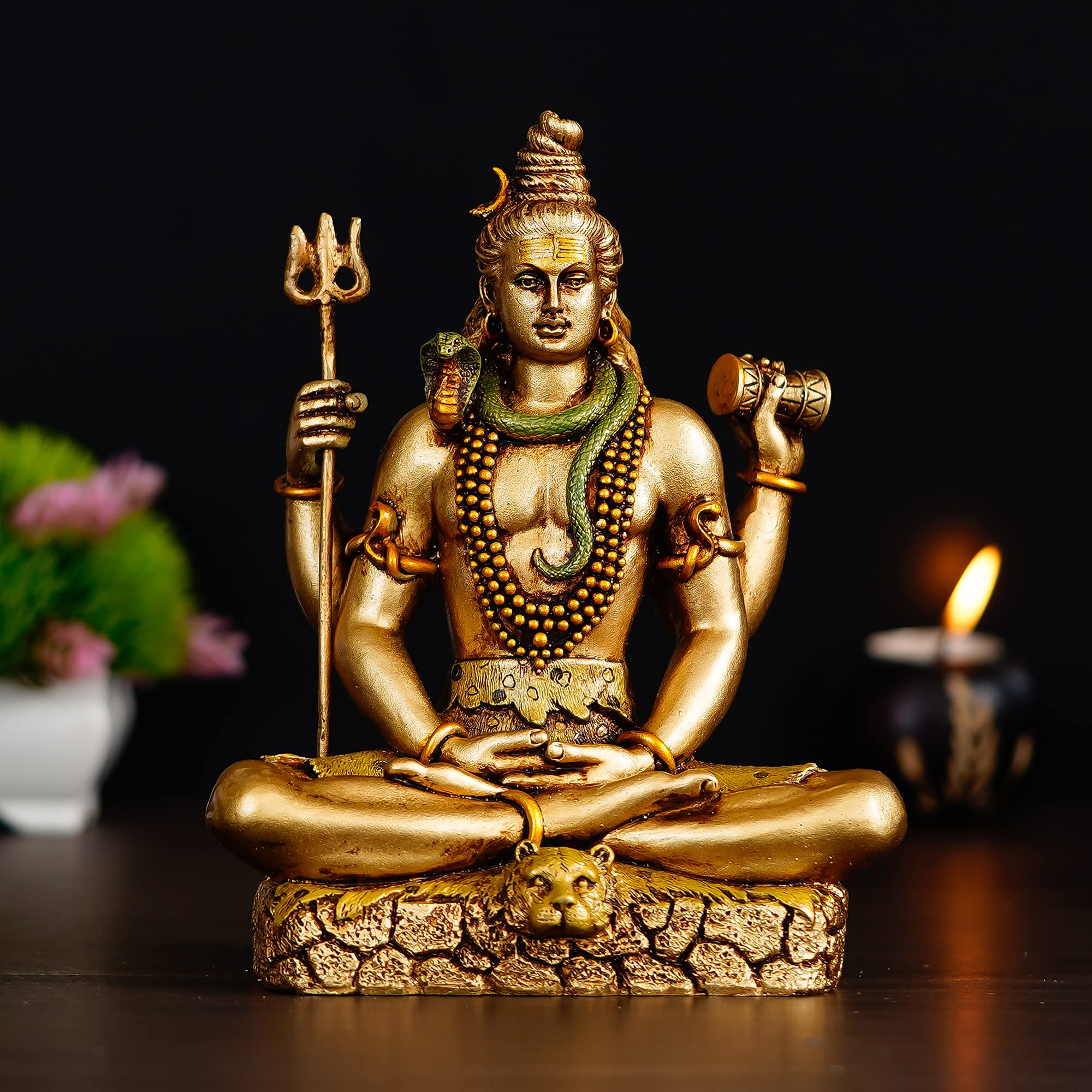 Buy Mukundra Art N Craft,,8.5" Lord Shiva Idol Statue | Lord Shiva in ...