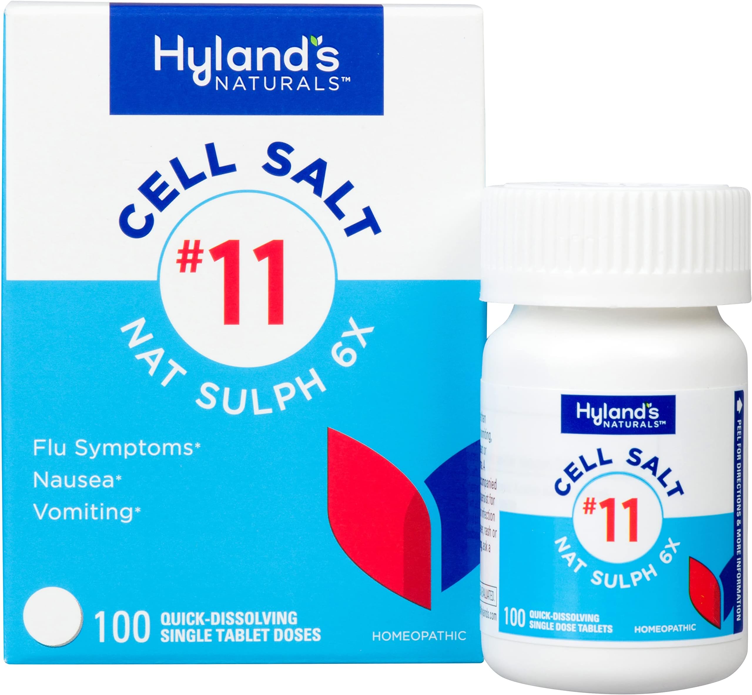 Amazon.com: Hyland's No. 11 Cell Salt Nat Sulph 6X Tablets, Cold and ...