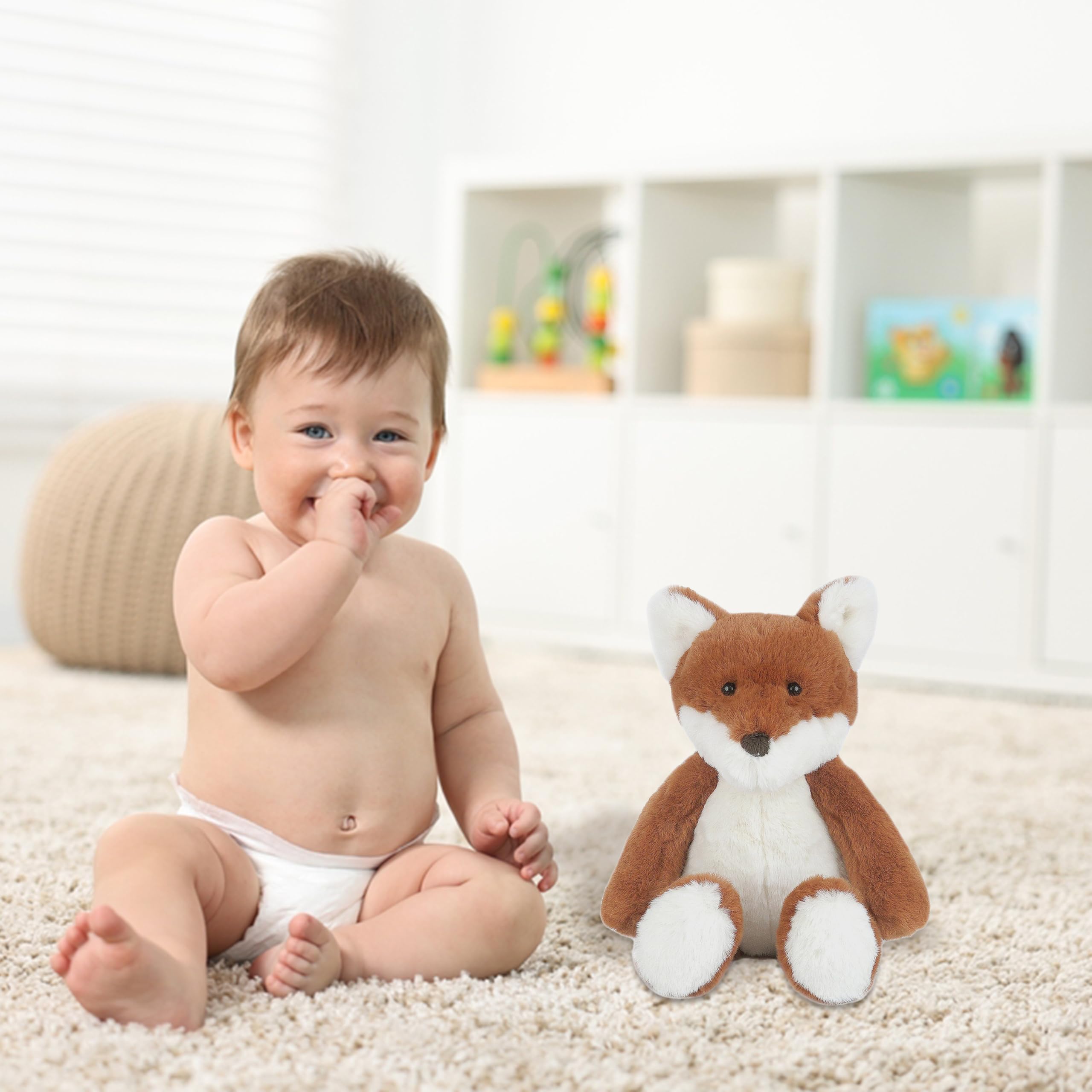 MON AMI Frederick The Fox Stuffed Animal 10/25cm | Plush Fox Soft Toy ...