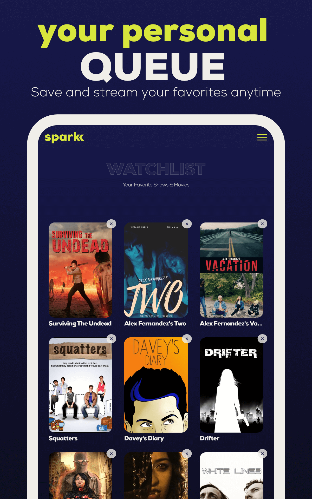 Sparkk TV: Stream Indie - App on Amazon Appstore
