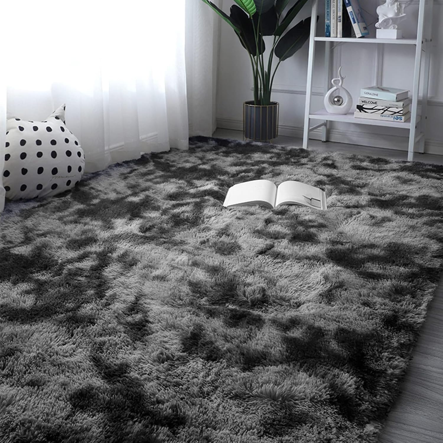 Amazon.com: ROCYJULIN Area Rugs 5x7 for Bedroom, Fluffy 5x7 Area Rugs ...