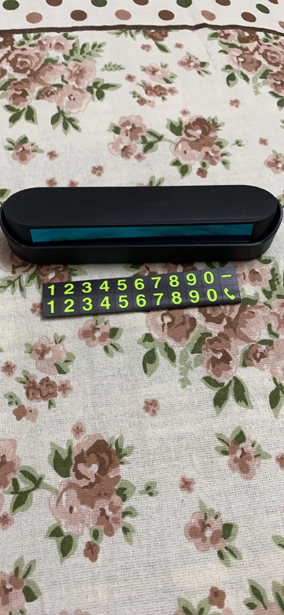 LIMBANI BROTHERS Car Dashboard Number Display - Mobile Number Display ...