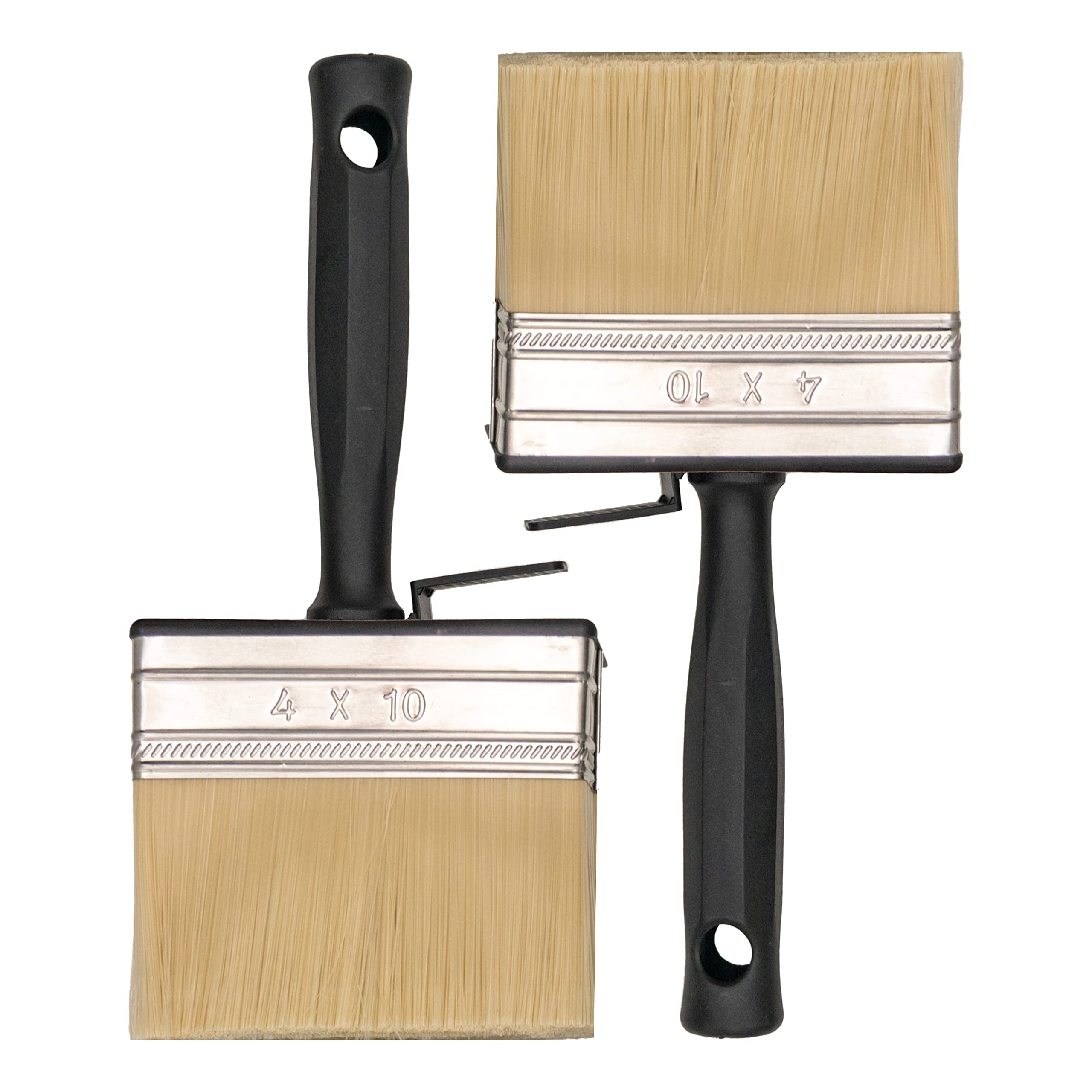 SIZAH 2 Pack Masonry Block Brush, All Purpose Paint Brush, Professional ...