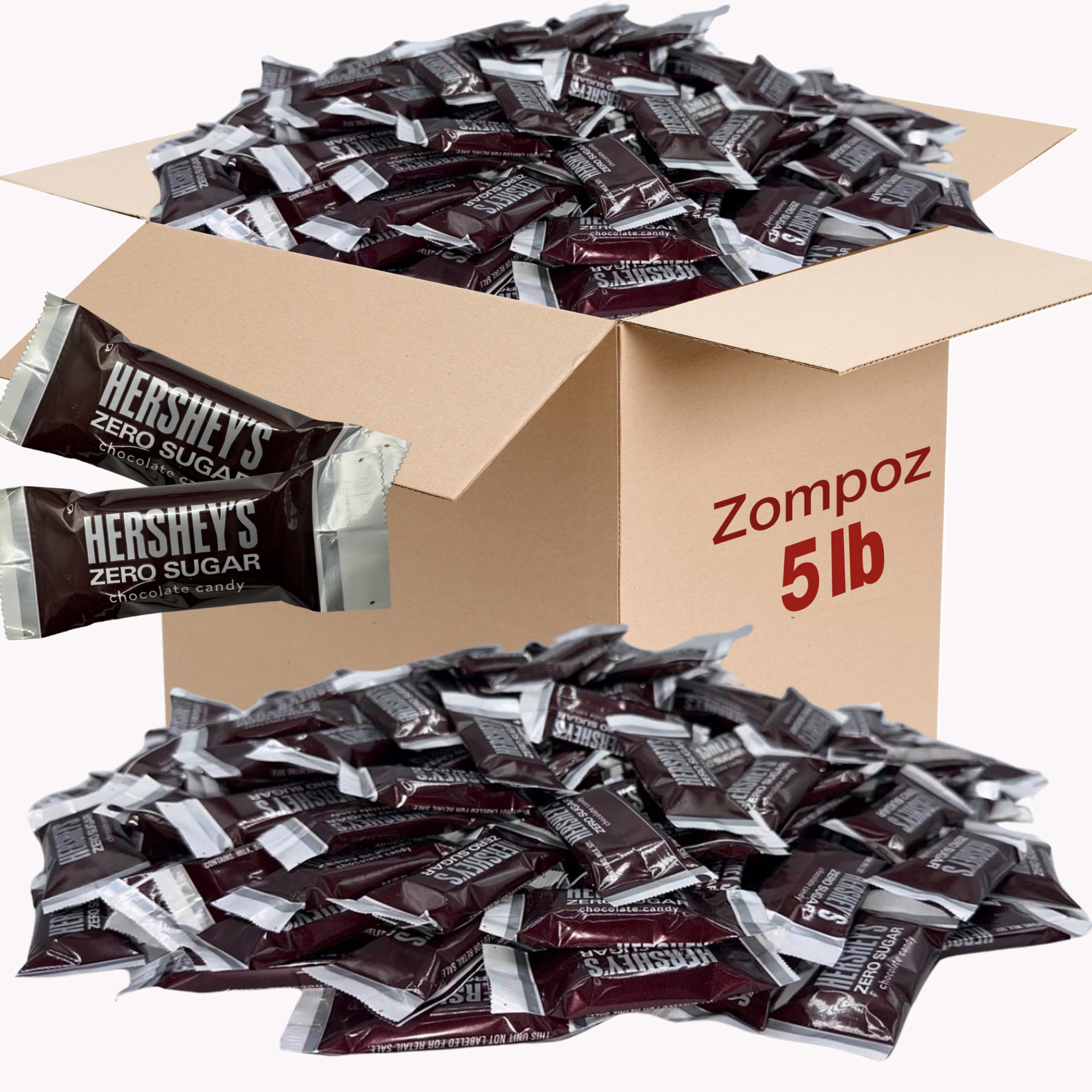 Snapklik.com : HERSHEYS Zero Sugar Milk Chocolate Bars