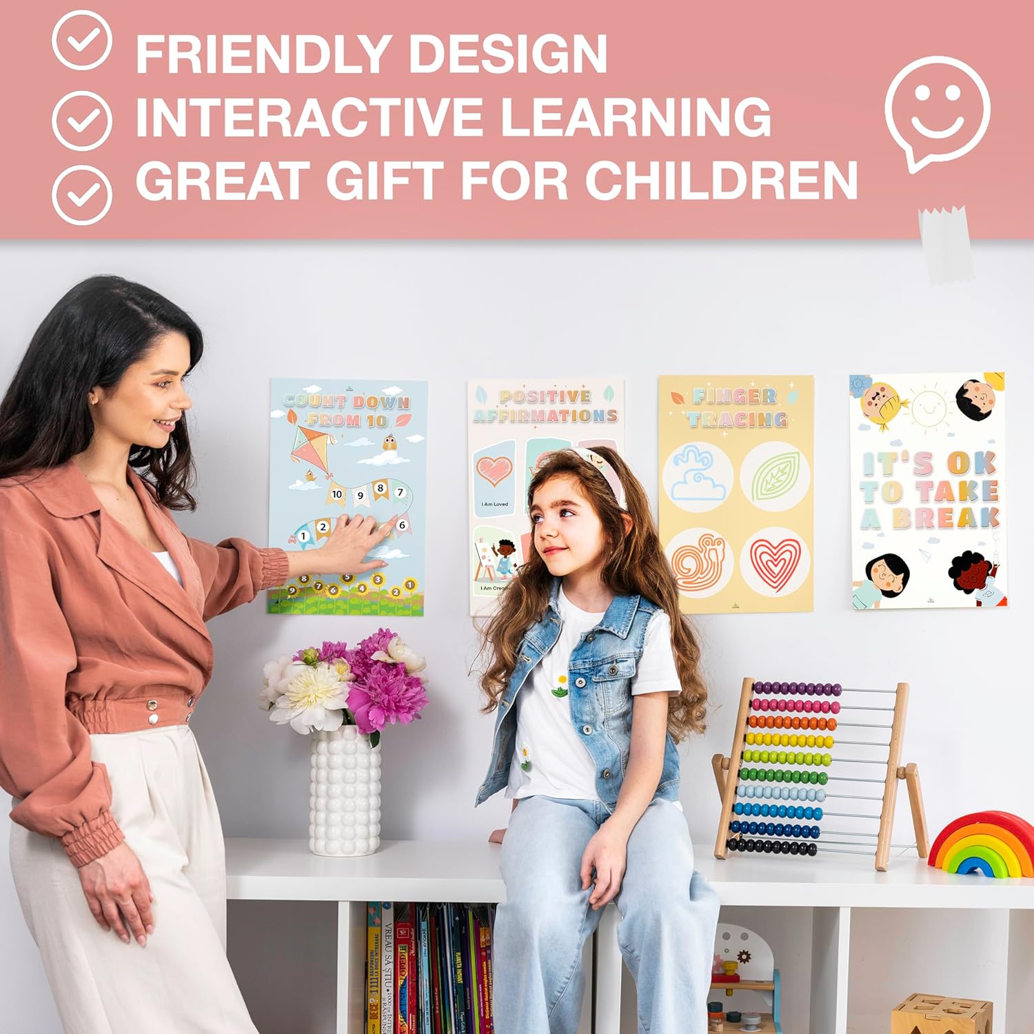 9 Feelings Posters For Classroom Calming Corner Items Kids | Behavior ...