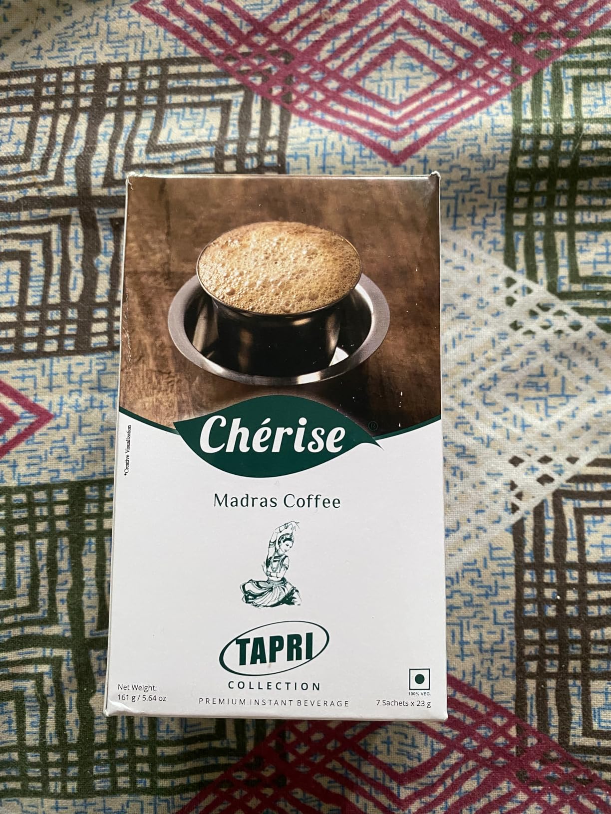Cherise Tapri Premium Madras Coffee Instant Premix (23 g x 7 Sachets ...