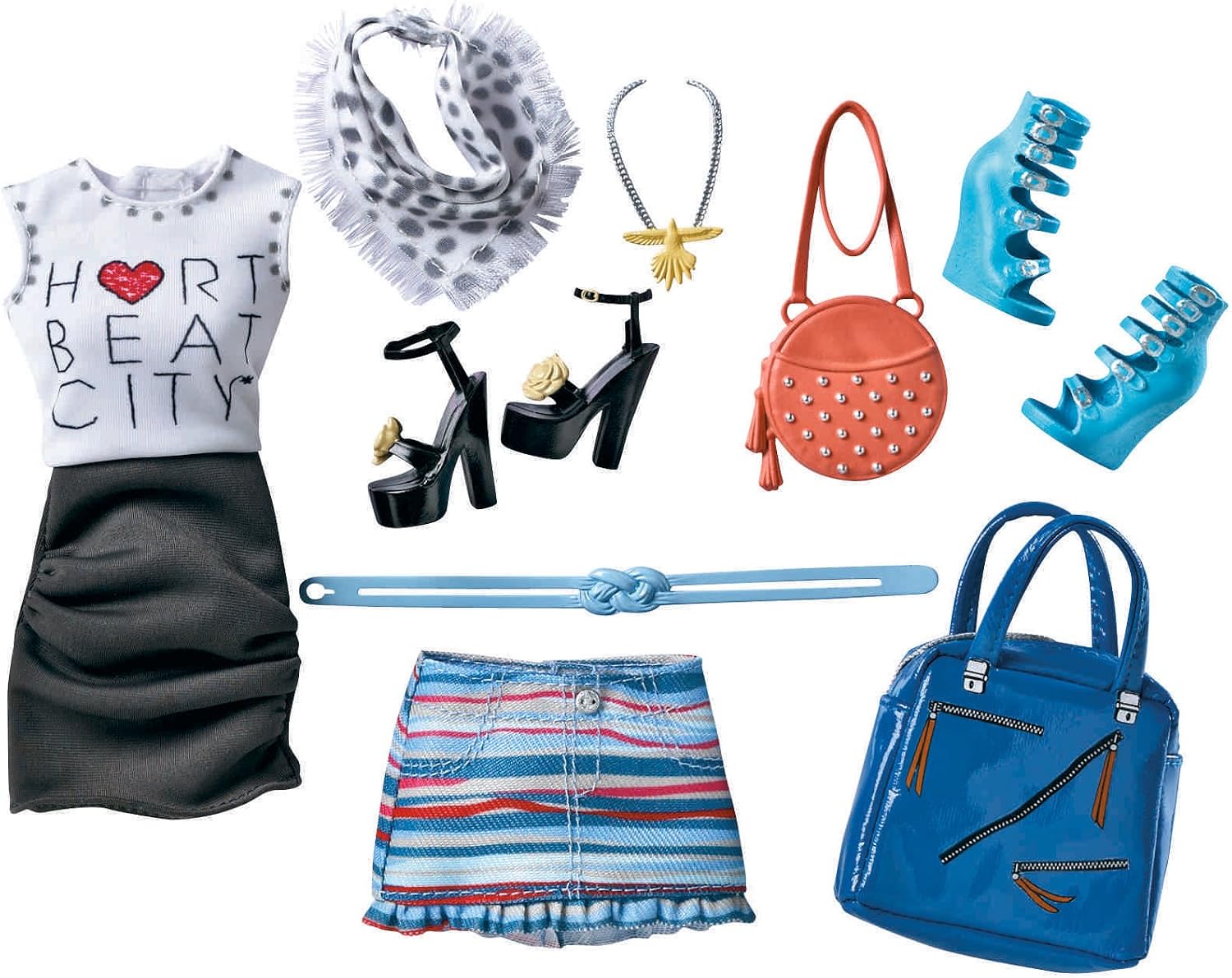 Amazon.com: Barbie Stardoll Bisou Fashion Pack : Toys & Games
