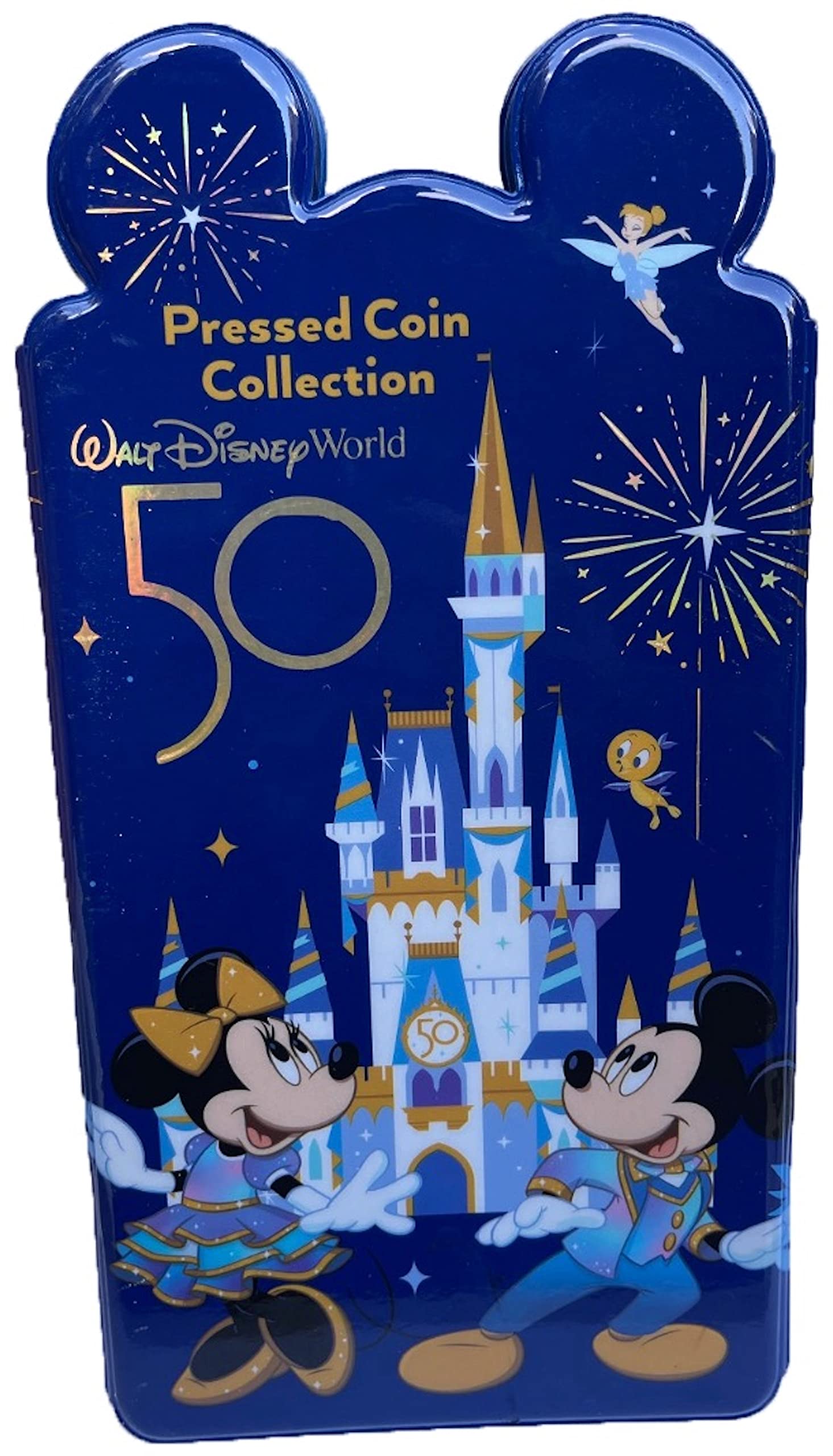 Disney Coin Collection Book Disneyland Resort Pressed Coin Collection
