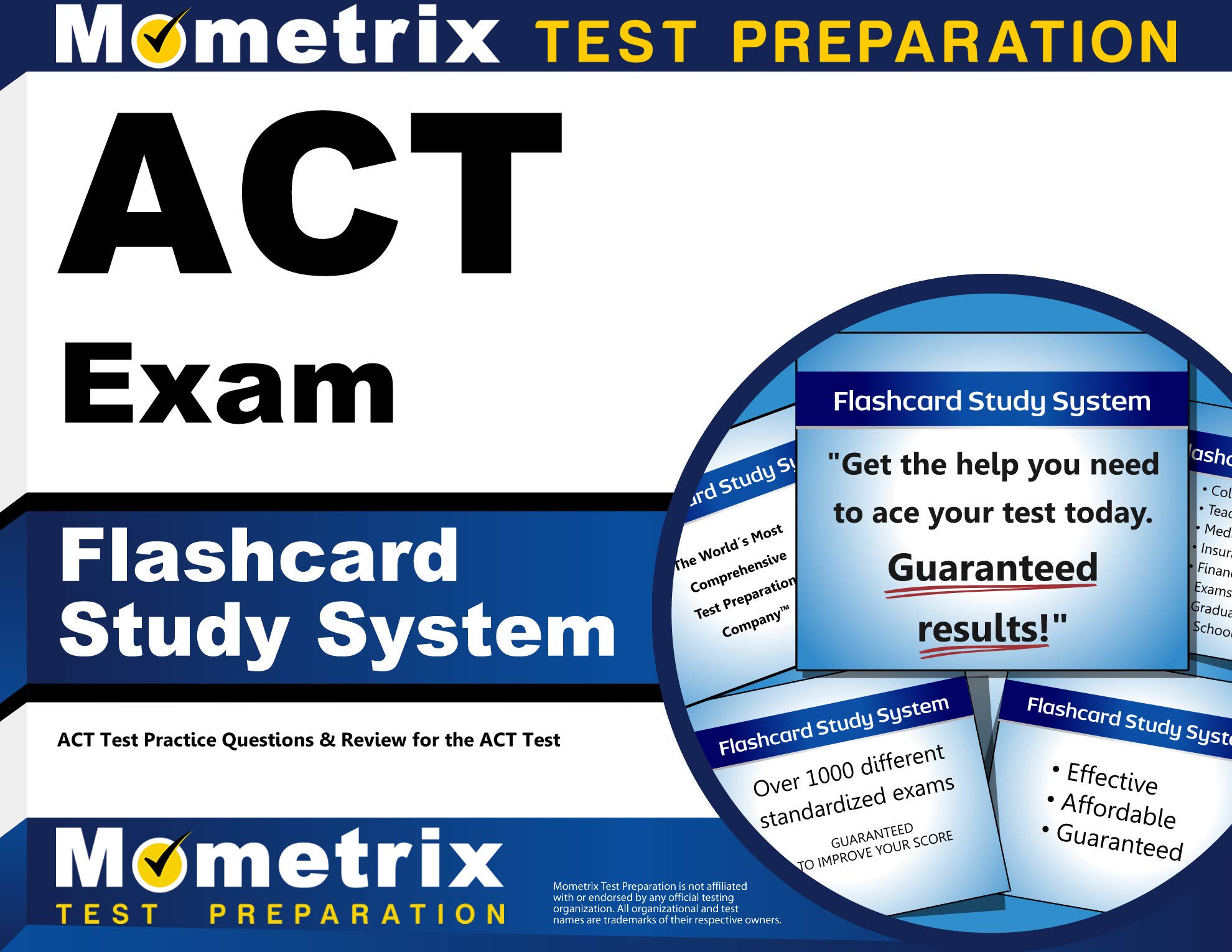 ACT Exam Flashcard Study System: ACT Test Practice Questions & Review ...