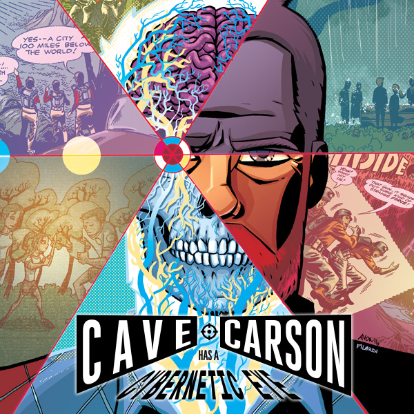 Amazon.com: Cave Carson Has a Cybernetic Eye (2016-2017) Vol. 1: Going ...