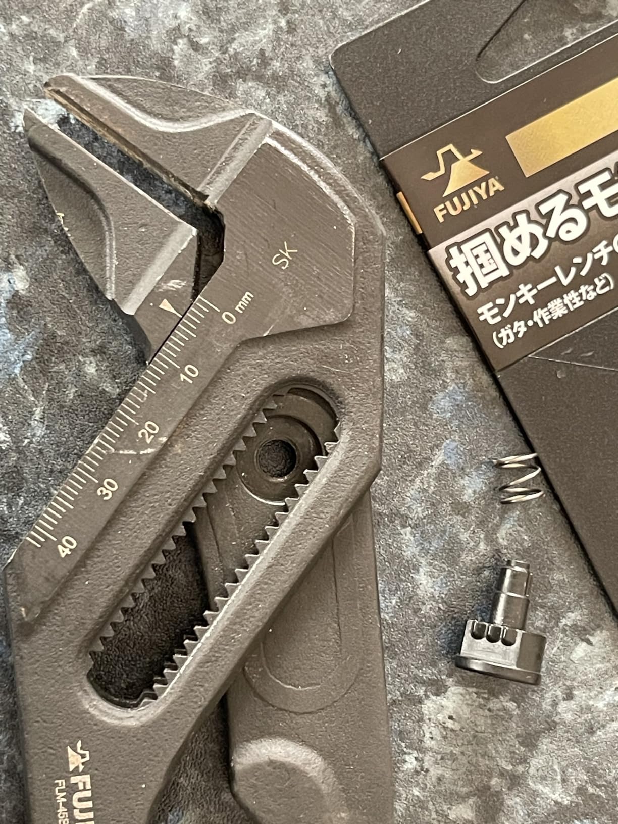 FUJIYA Tools Pliers Wrench-pliers and a wrench in a single tool FLM-45 ...