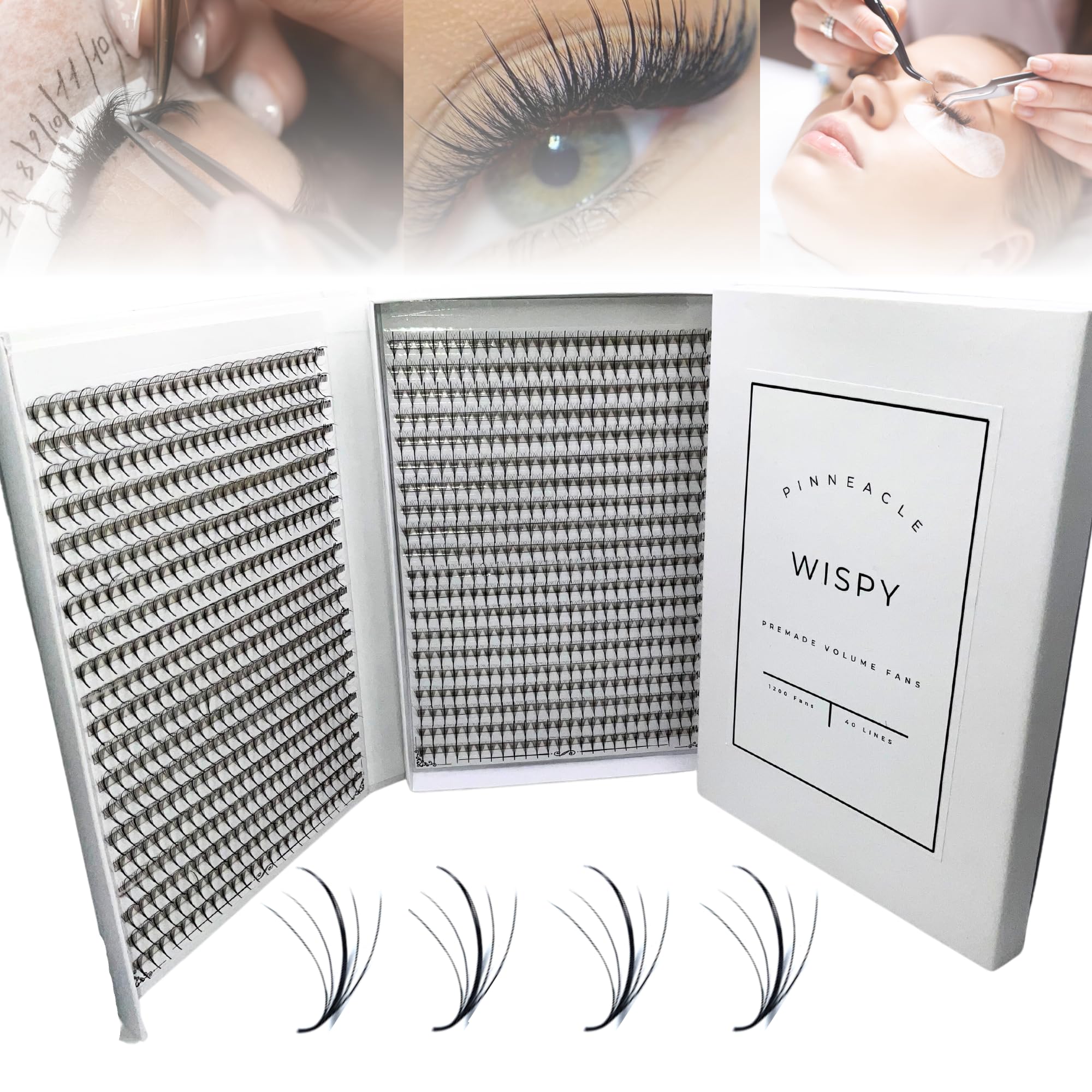 Wispy Lines Lash Play DIY Feather Light Wispy Clusters Style 1