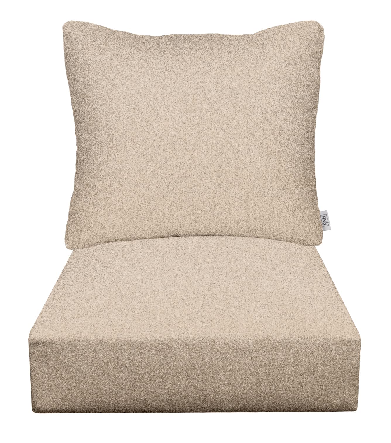 RSH DECOR: Deep Seating Cushion with Pillow Back | 23” x 26” Seat | Sunbrella Performance Fabric ...