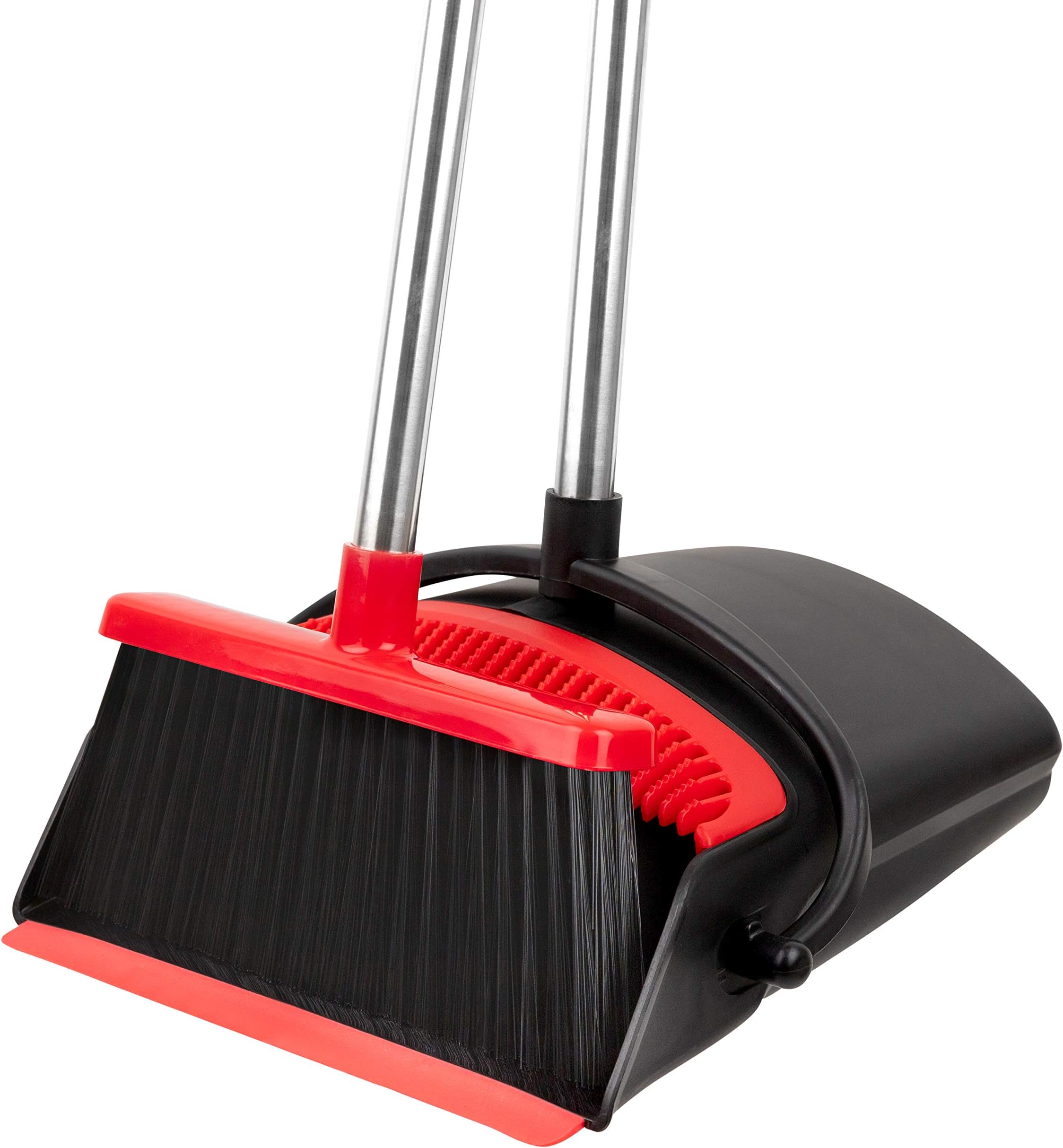 Amazon.com: Broom and Dustpan Set - Strongest NO MORE TEARS 80% Heavier ...