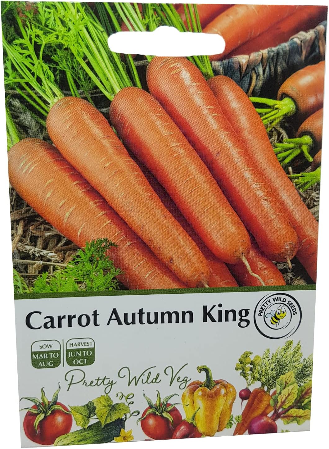 Carrot Autumn King Seeds in Pictorial Packet from a UK Seller Late ...
