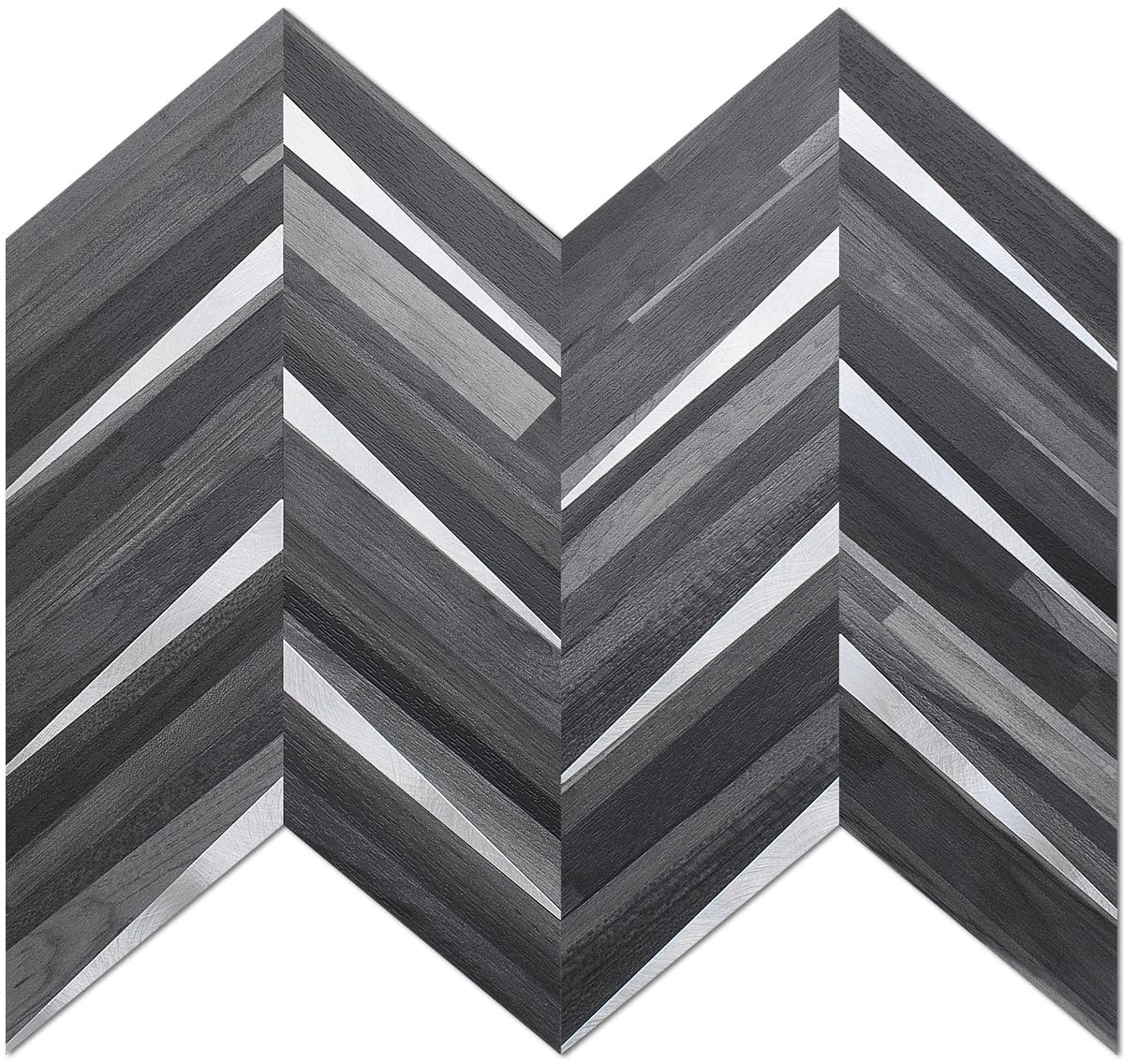 Chevron Painted Sheet Metal DICOFUN Kitchen Backsplash Herringbone