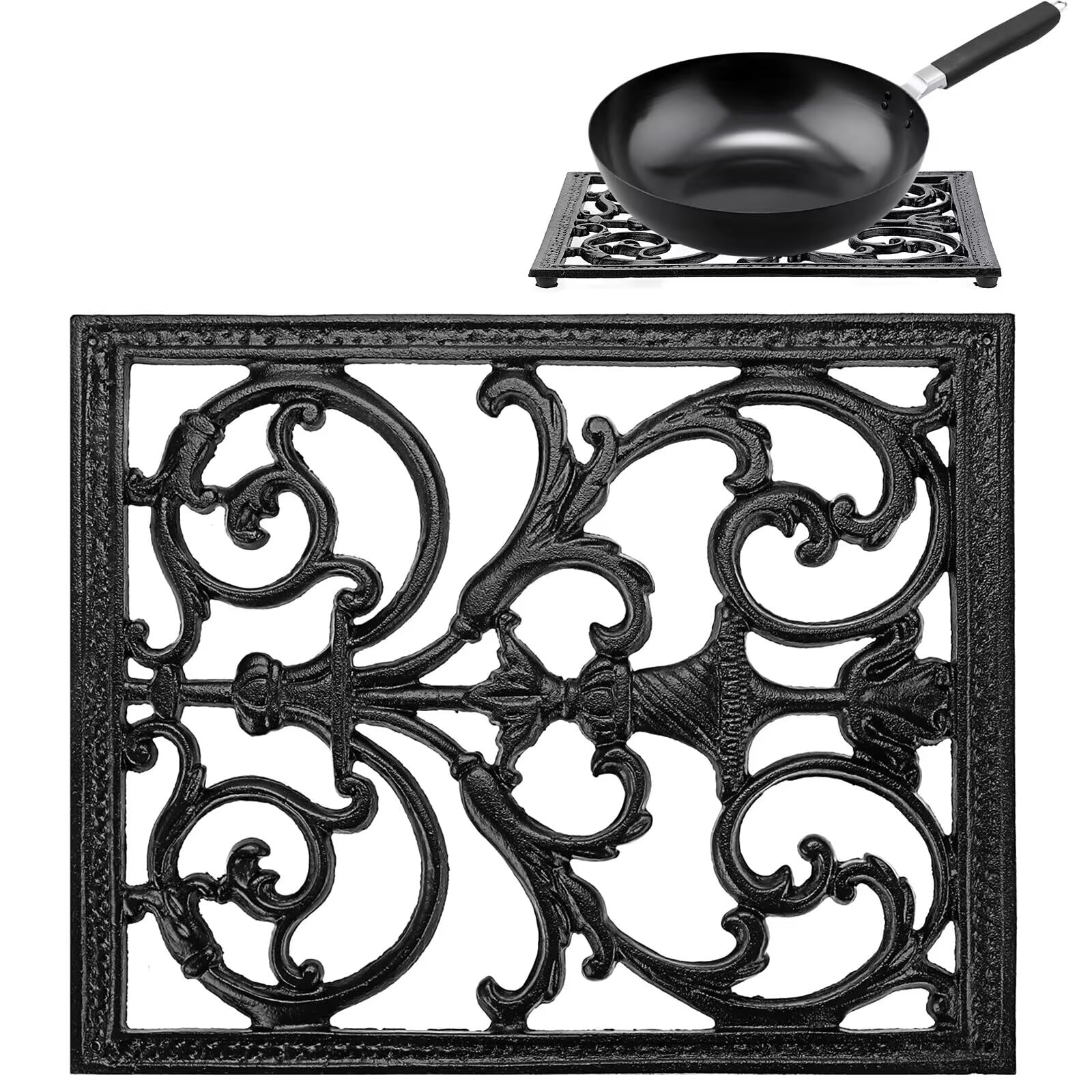 Amazon.com: Sumnacon Extra Large Trivets for Hot Dishes,14.9 x 12 Inch ...