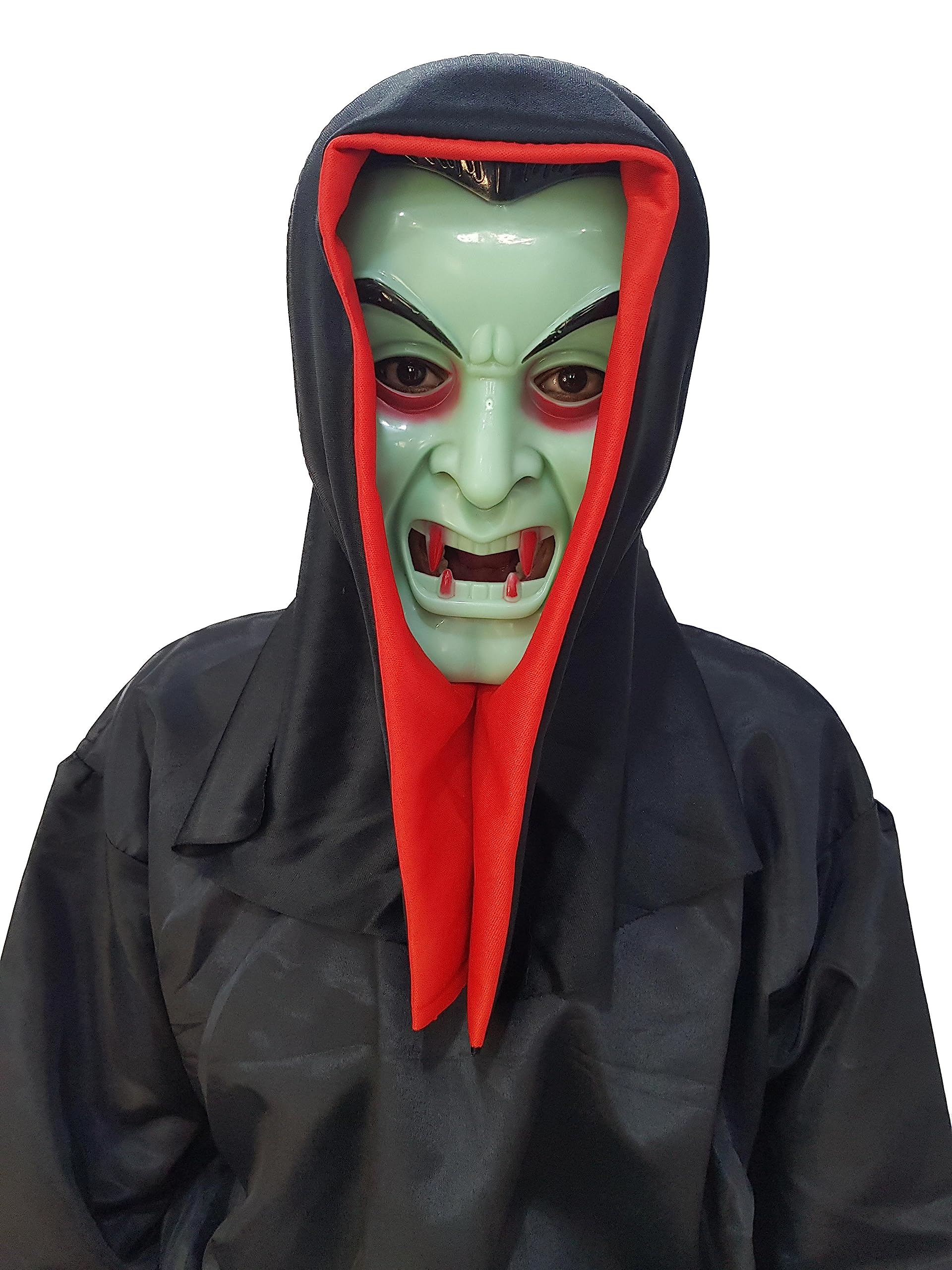 Buy BookMyCostume Dracula Vampire Radium Glow in The Dark Fancy Dress ...