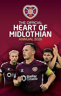 Hearts FC Official Annual 2026: Amazon.co.uk: Heart of Midlothian FC ...