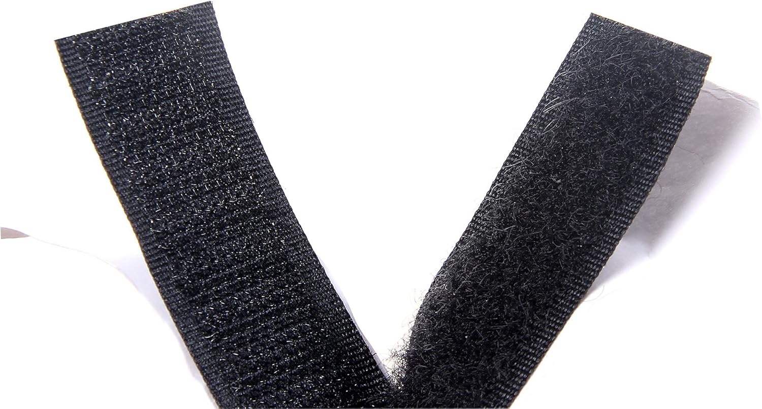 TUKA 25M x 50mm Hook and Loop Tape Self Adhesive, 82 Feet (25meter Hook ...