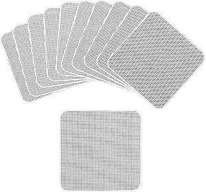 10pcs Window Screen Repair Patches, 4x4 Inch Strong Self Adhesive ...