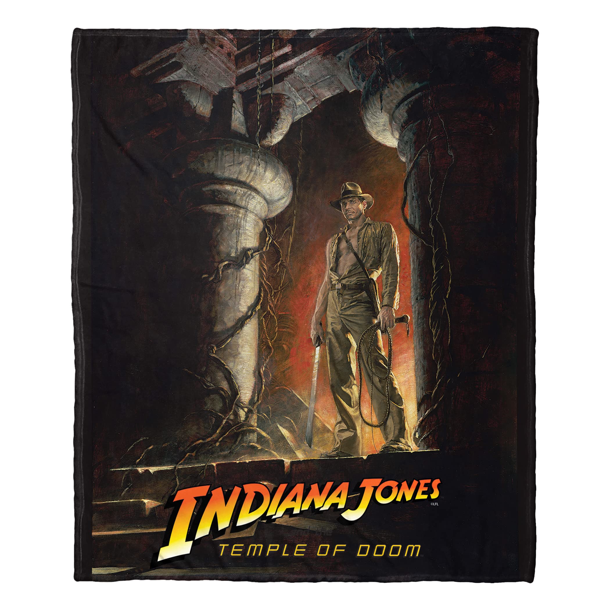 Amazon.com: Northwest Indiana Jones Silk Touch Throw Blanket, 50" x 60 ...