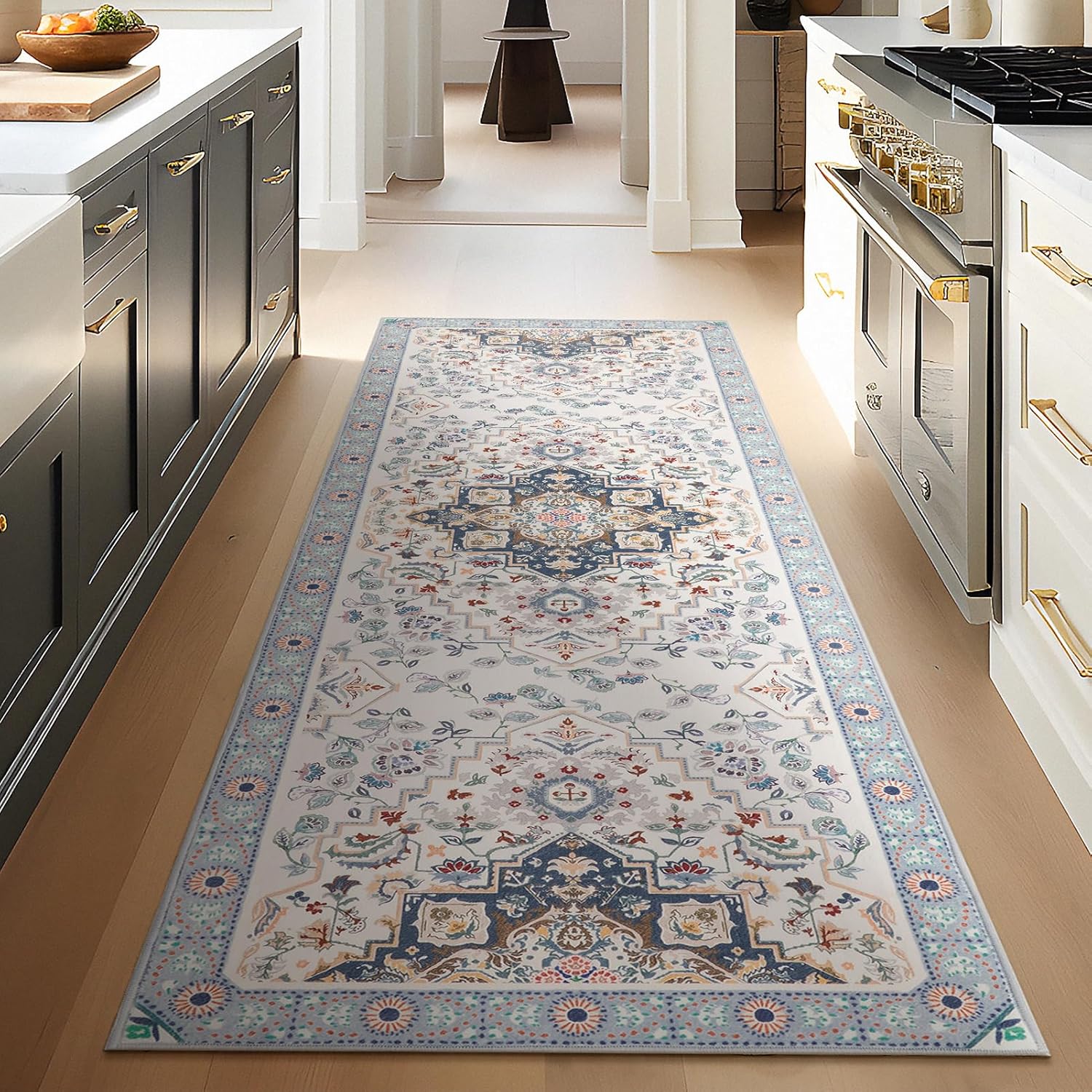 Amazon.com: Phantoscope Vintage Hallway Runner Rug 2'x6', Washable Low ...