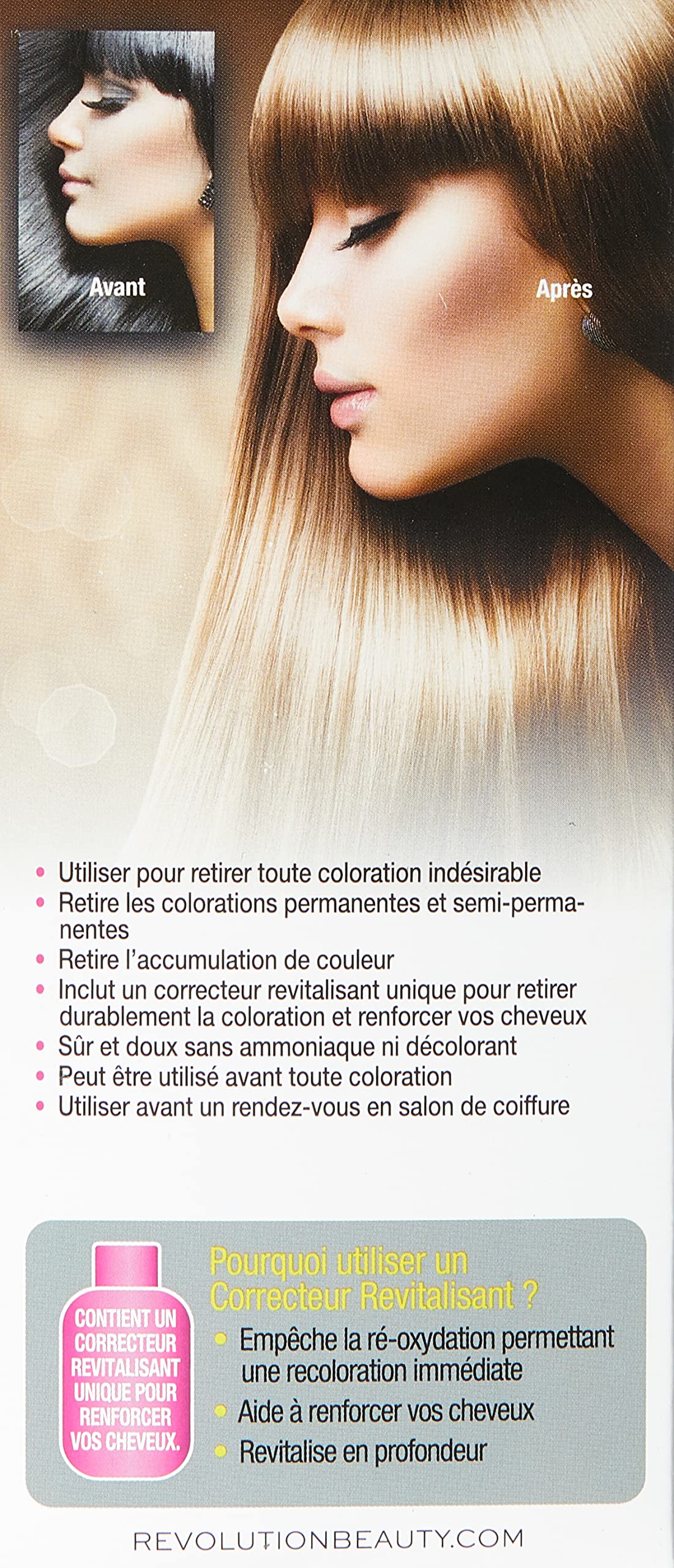 Buy Colour B4. Hair Colour Remover Extra Strength Online at desertcart ...