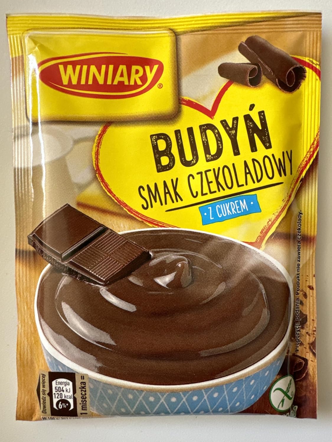 Amazon.com : Winiary Chocolate Flavored Budyn 63g (Pack of 5) : Grocery ...