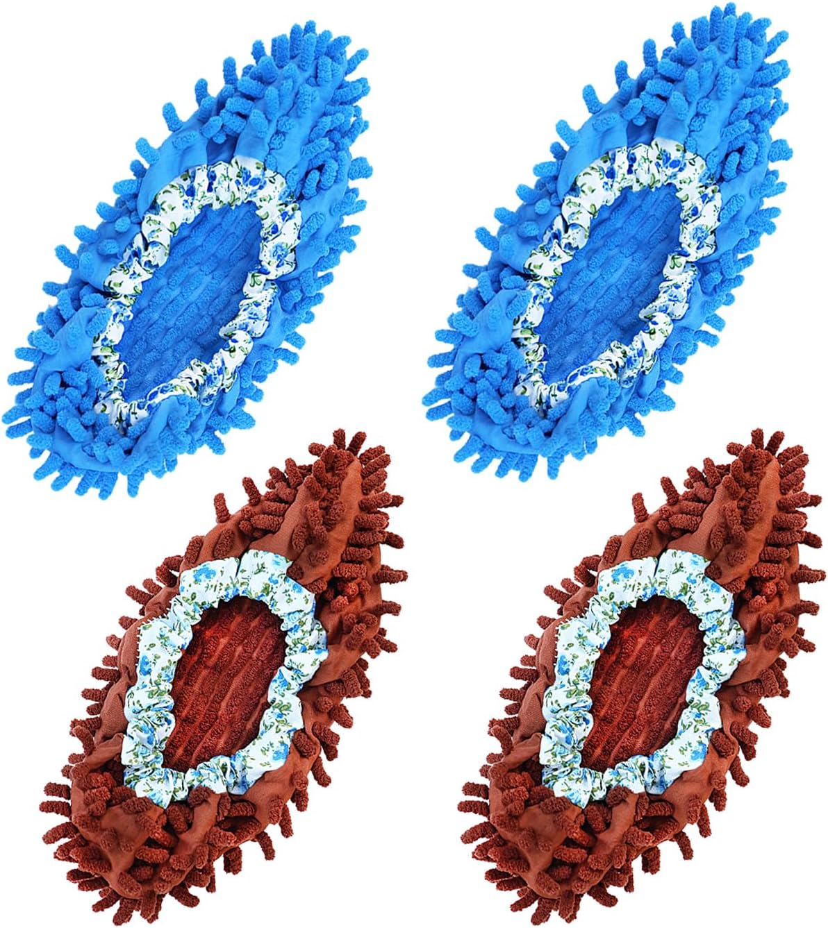 Amazon.com: Mop Slippers Shoes Cover Duster - Microfiber Mopping ...