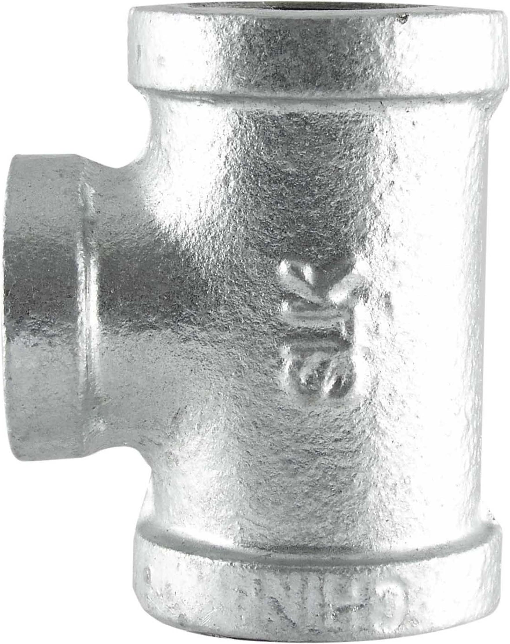 Amazon.com: LDR Industries 351 T-4 Galvanized Tee, 4", 4-Inch, No Color ...