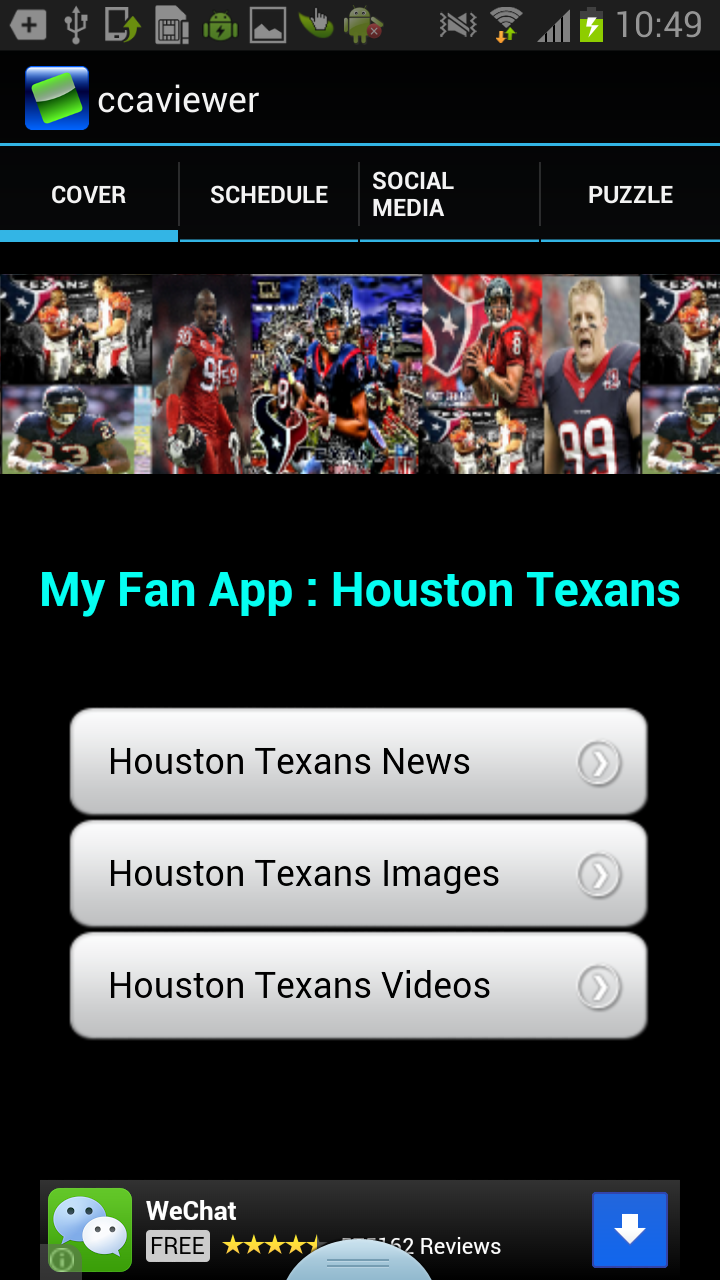 My Fan App : Houston Texans - App on Amazon Appstore