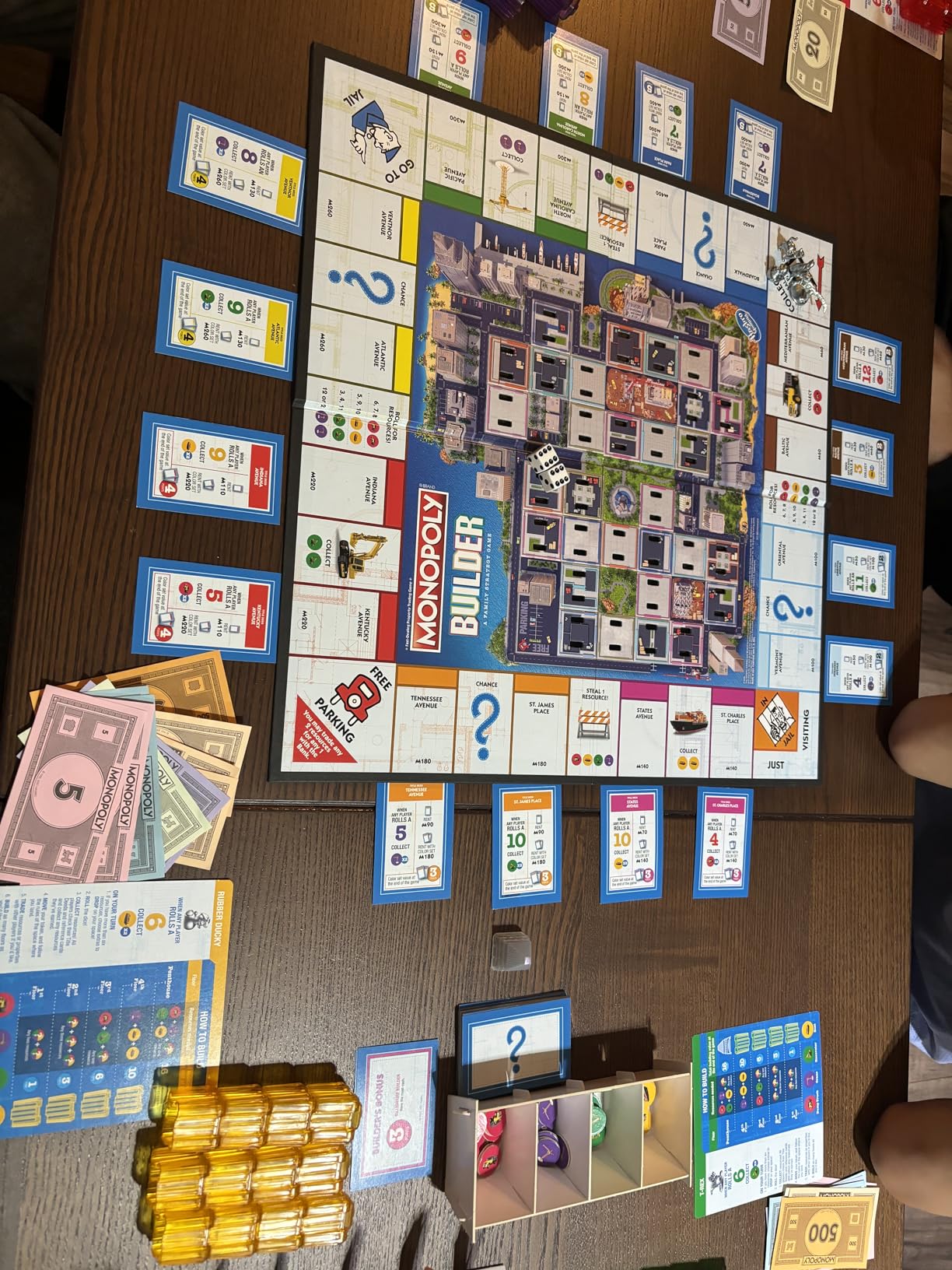 Monopoly Builder Board Game for Kids and Adults, Strategy Games, Family ...