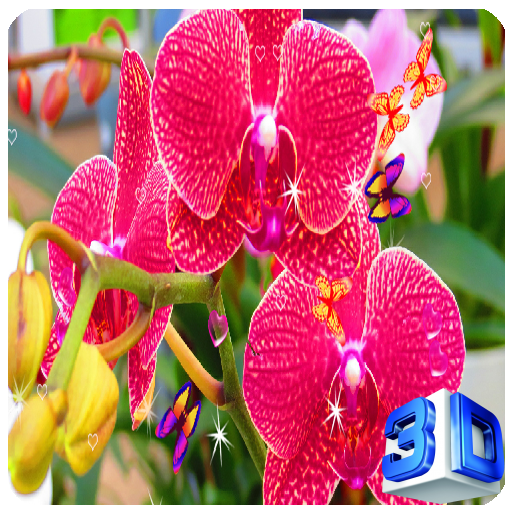 3D Orchid Flower Live Wallpaper - App on Amazon Appstore