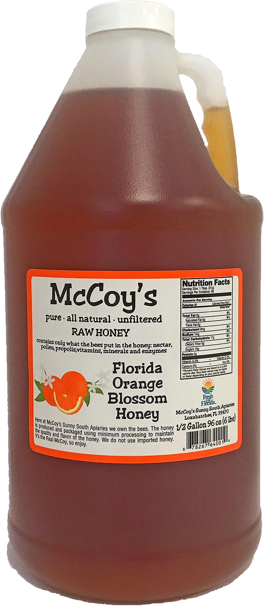 Amazon.com : Raw Honey - Pure All Natural Unfiltered & Unpasteurized ...