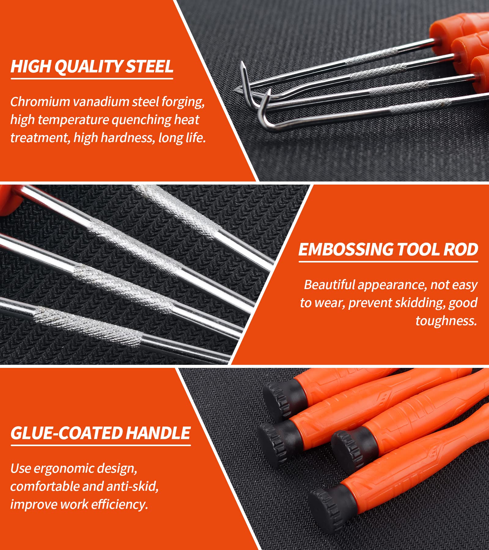 Snapklik.com : DIFFLIFE 4-Piece Pick And Hook Set, Car Auto Oil Seal/O ...