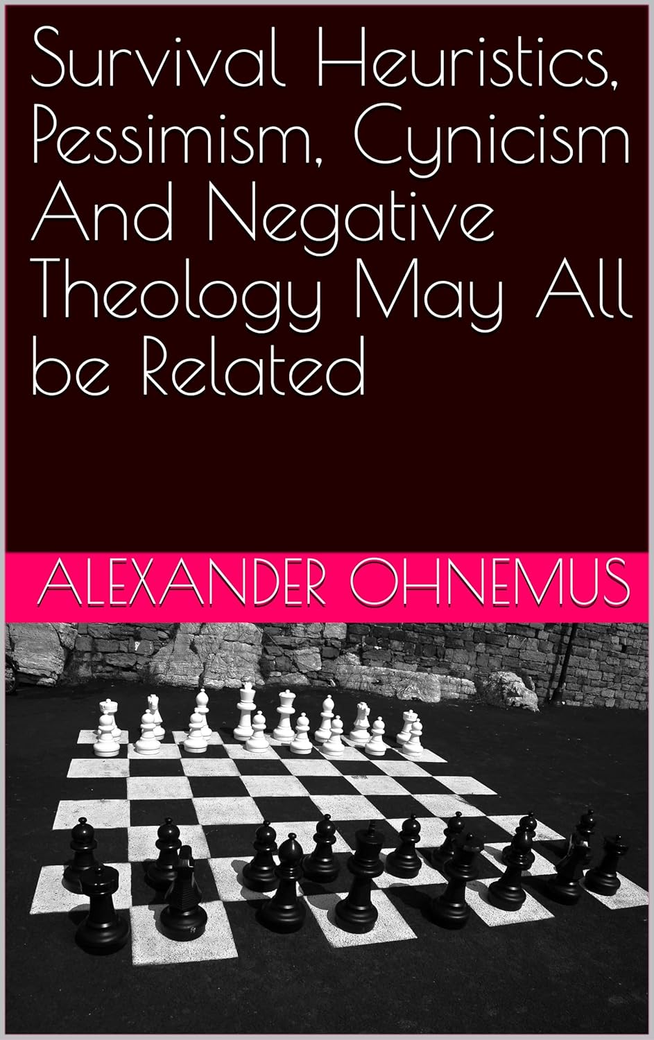 Survival Heuristics, Pessimism, Cynicism And Negative Theology May All ...