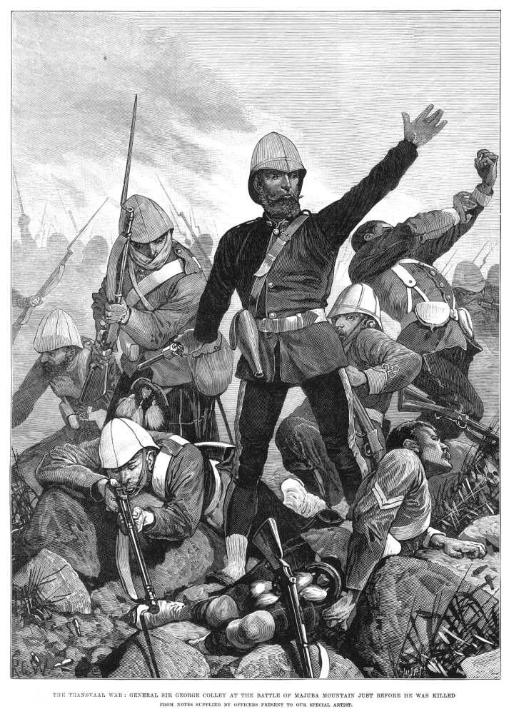 Buy Battle Of Majuba 1881 Ngeneral Sir George Colley At The Battle Of ...