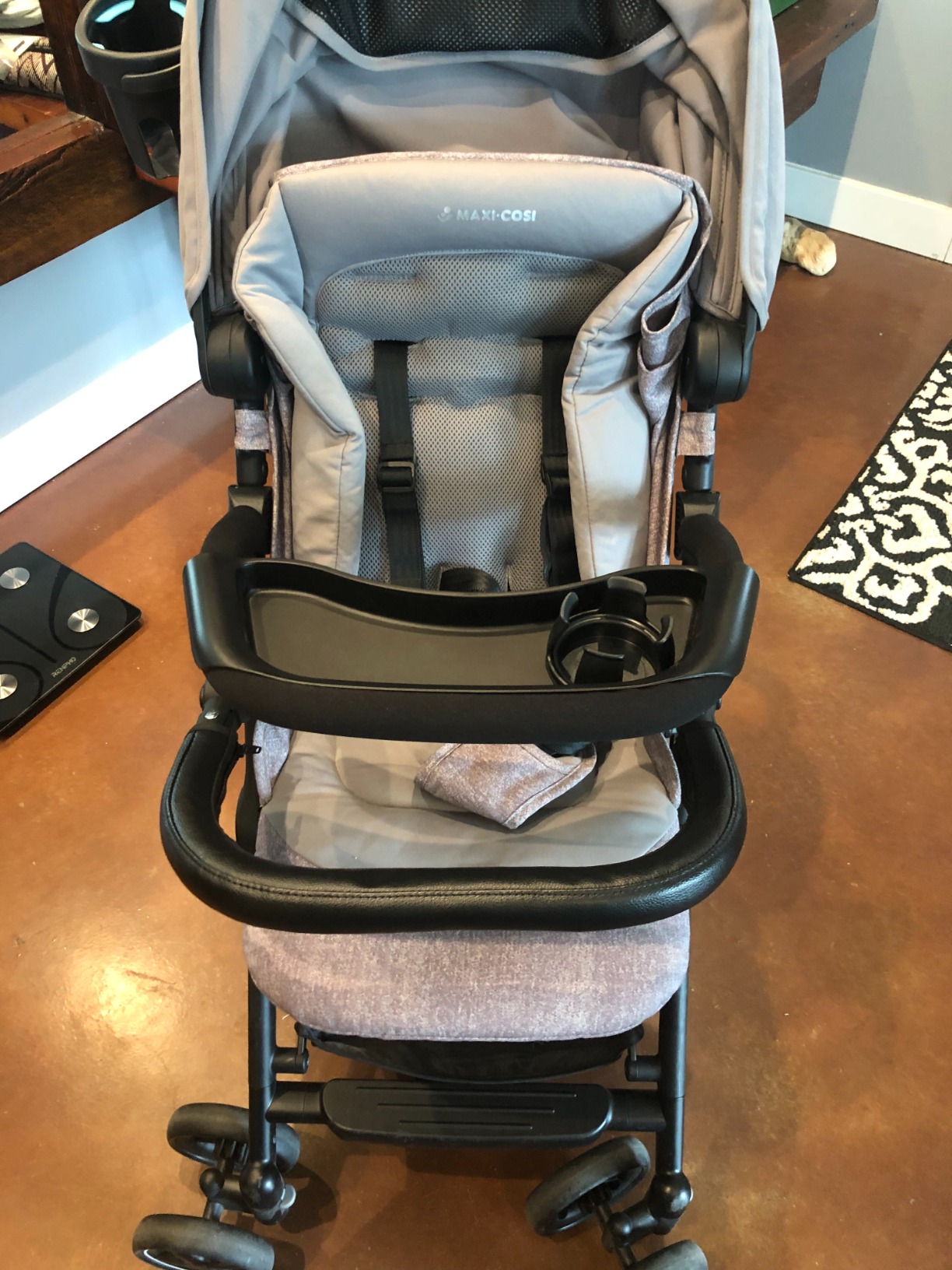 $11/mo - Finance Mountain Buggy Nano Grab Bar and Food Tray - Black ...