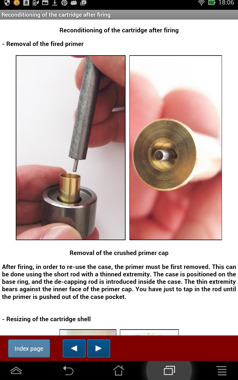 Reloading new .450 (.455) black powder cartridges - App on Amazon Appstore