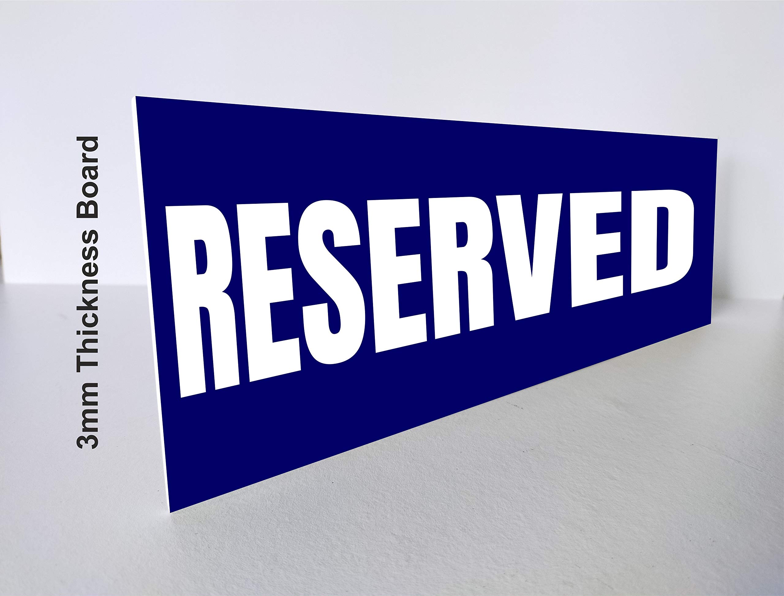 Buy SIGN EVER Reserved Sign Board Office Bank Restaurant Hotel Mall ...