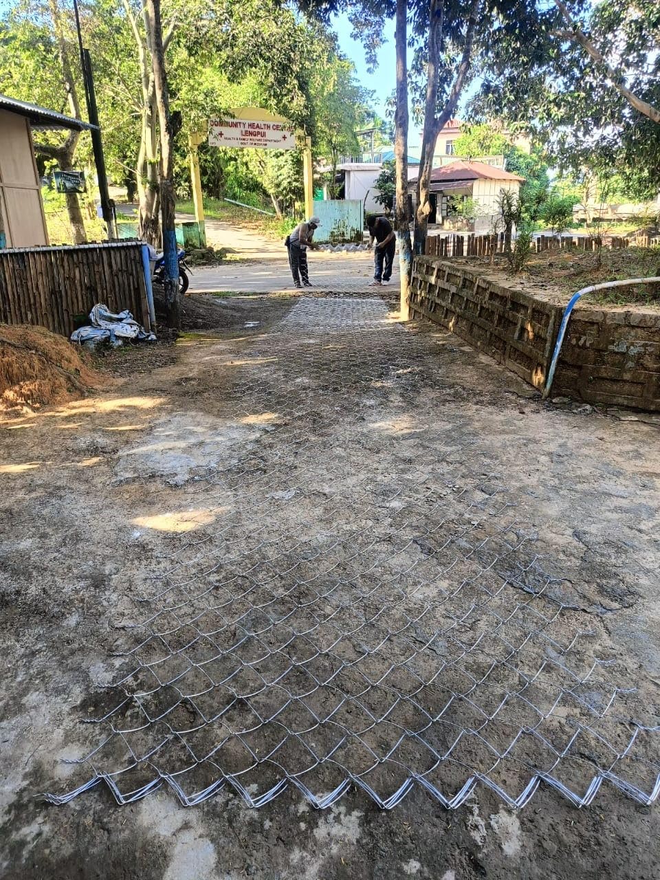 TATA WIRON Wires Fencing Chain Link net for Fencing mesh D Fence Wire ...