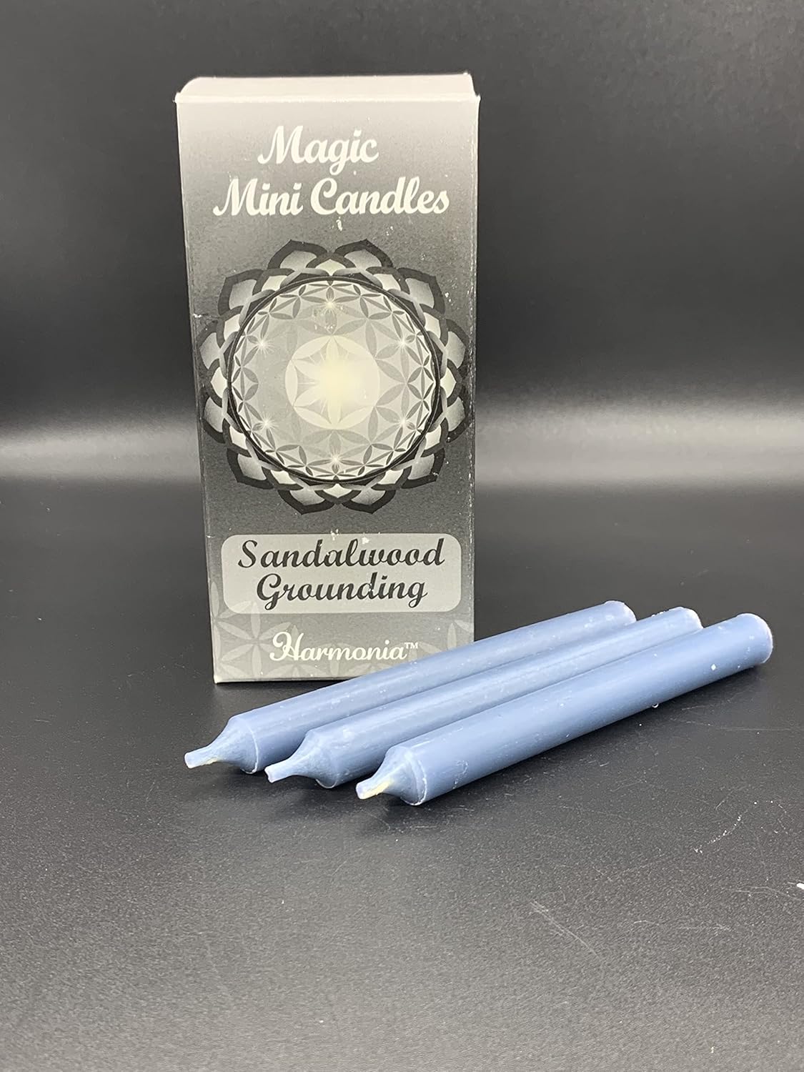 Amazon.com: Harmonia Mini Ritual Candles (Grounding Sandalwood) : Home ...