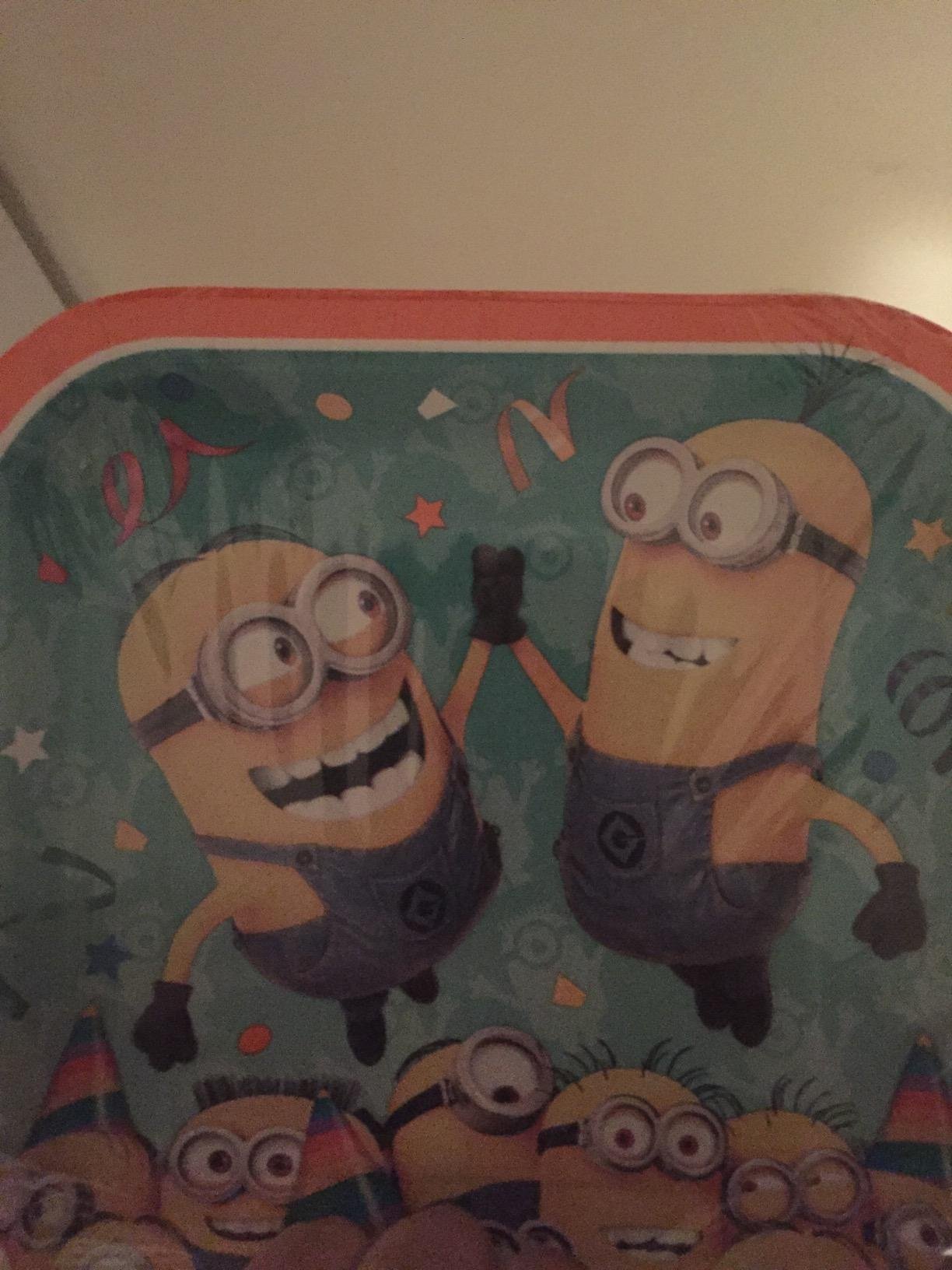 Amazon.com: Square Despicable Me Dinner Plates, 8ct : Toys & Games