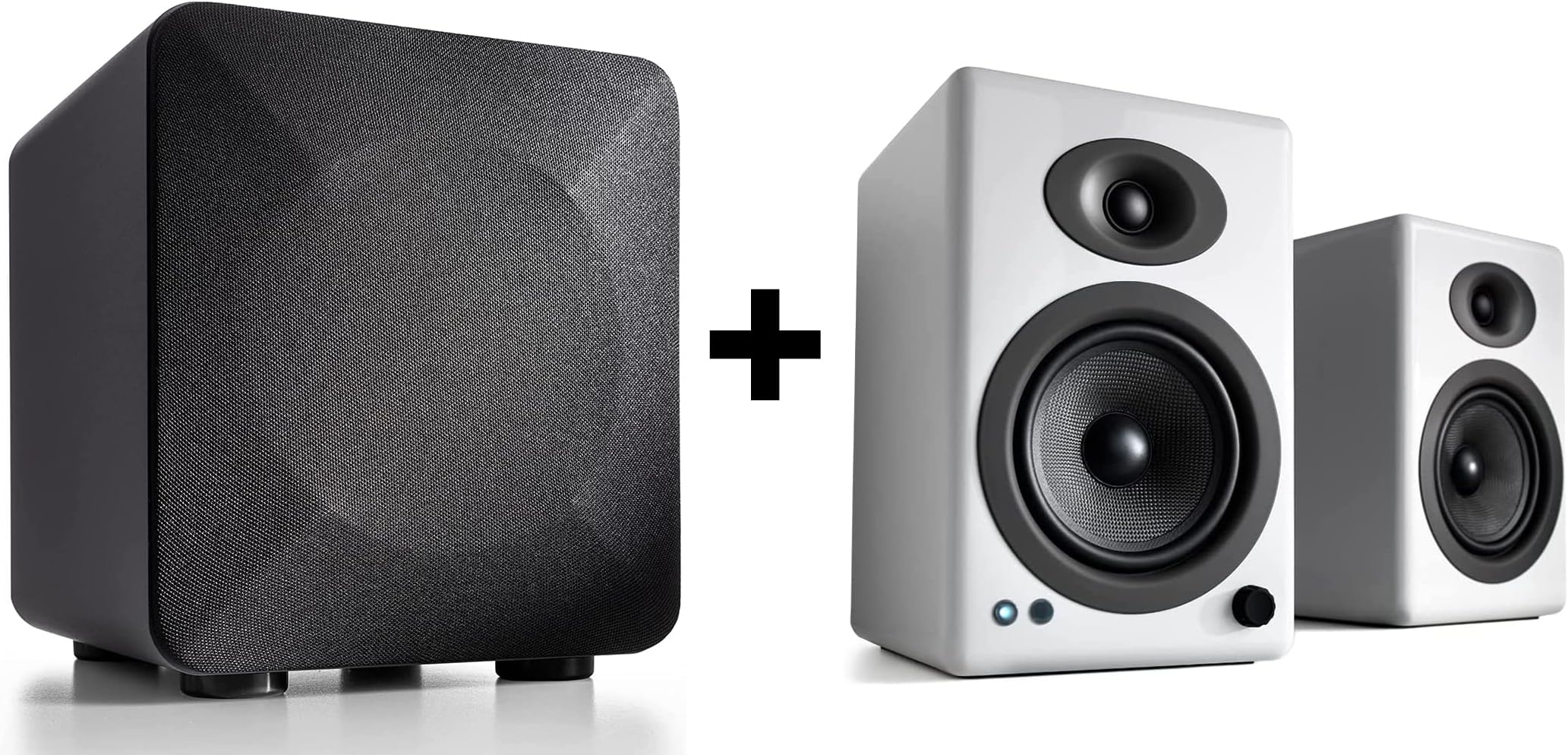 Amazon.com: Audioengine A5+ Plus Powered Bluetooth Speakers and S6 ...